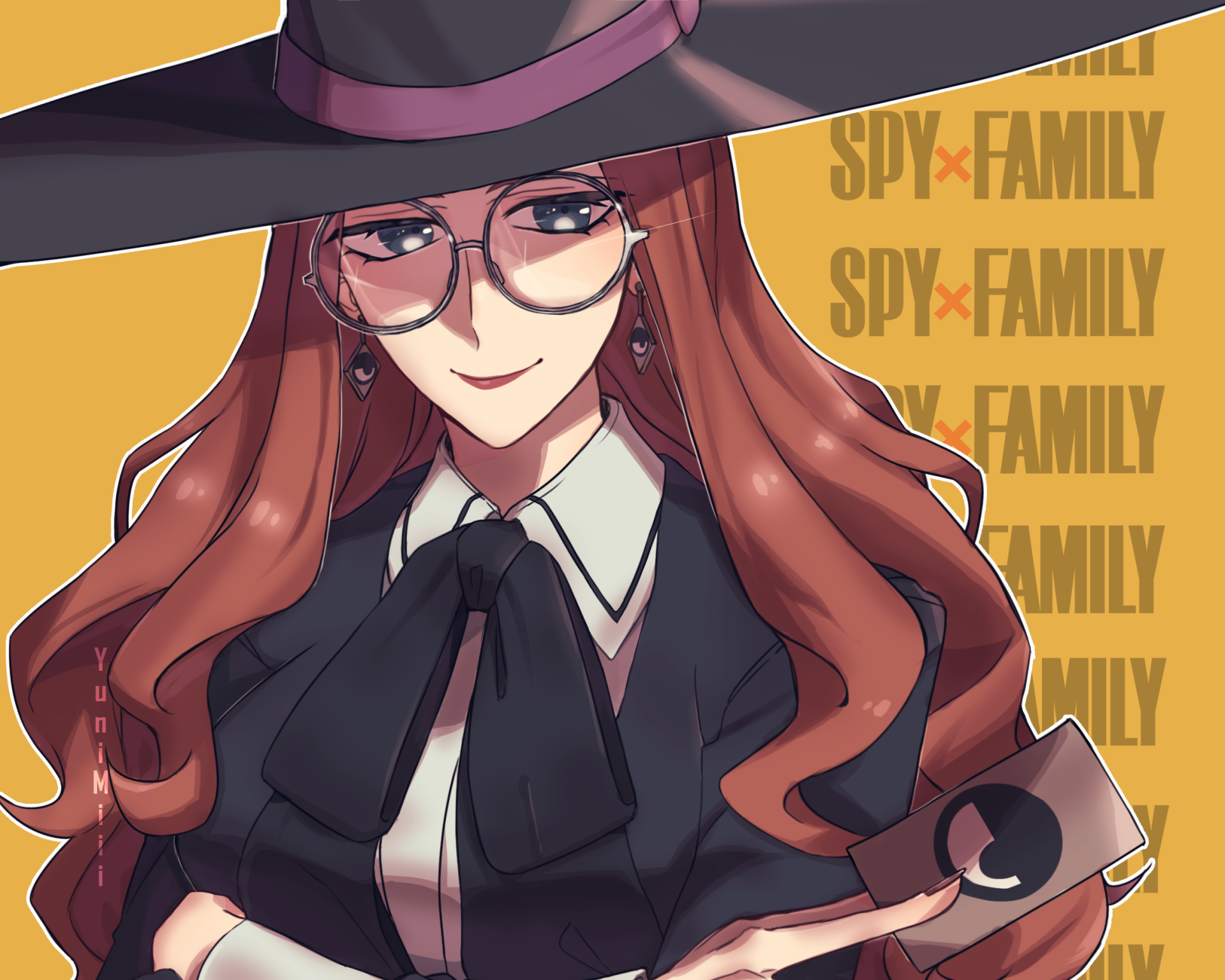 Download Sylvia Sherwood Anime Spy X Family HD Wallpaper by Yuni Miii