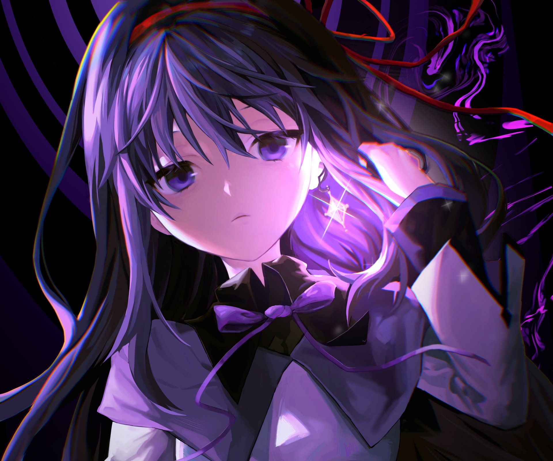 Download Wallpapers Homura Akemi Manga Crying Girl The