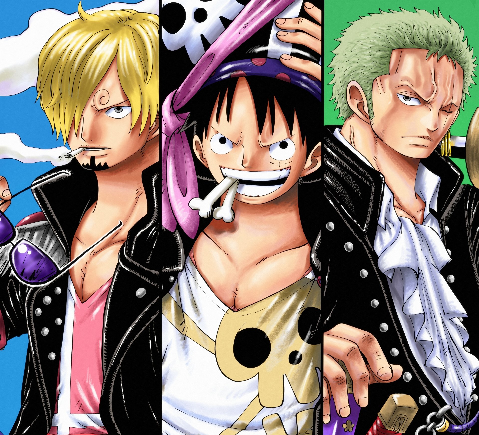 Download Roronoa Zoro Monkey D. Luffy Sanji (One Piece) Anime One Piece ...