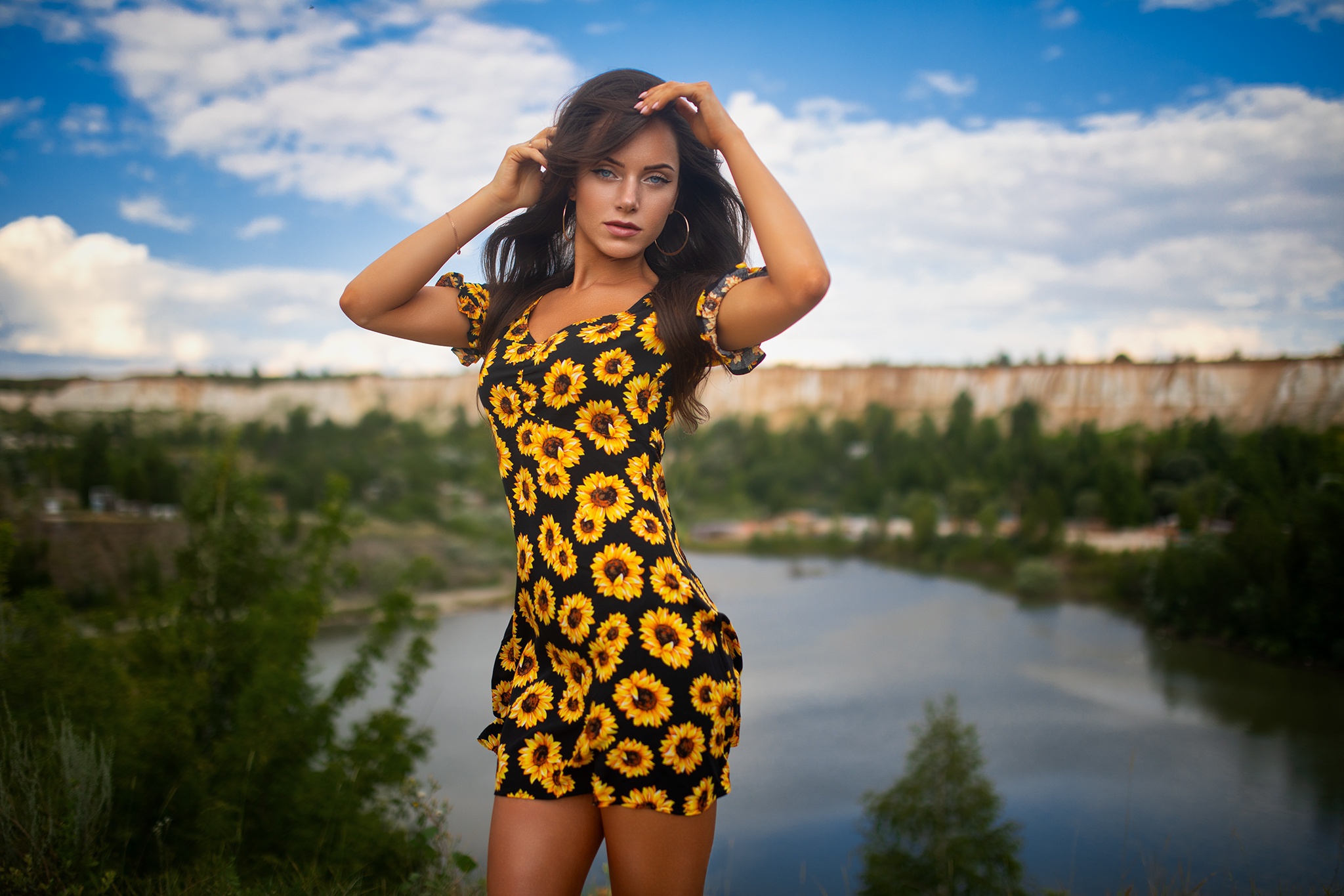 Download Woman Model HD Wallpaper by Dmitry Shulgin