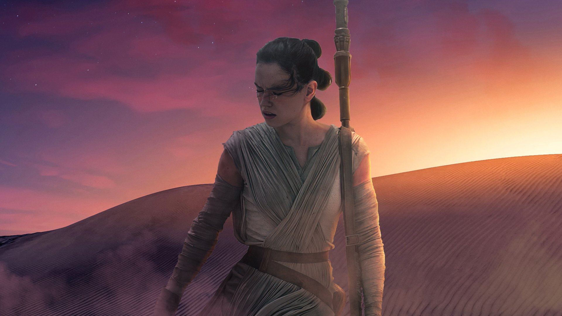 Download Daisy Ridley Rey (Star Wars) Sci Fi Star Wars HD Wallpaper