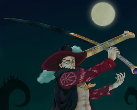 Dracule Mihawk - Desktop Wallpapers, Phone Wallpaper, PFP, Gifs, and More!