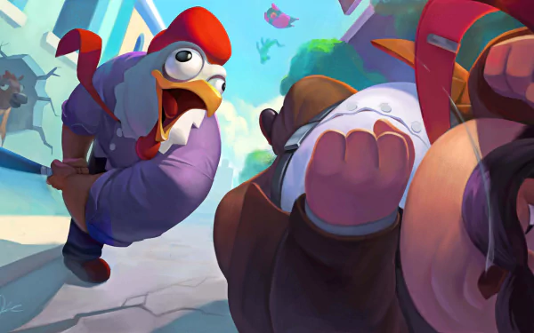 Download Video Game Rumbleverse HD Wallpaper