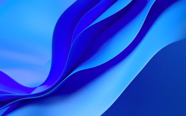 Download Blue Technology Windows 11 4k Ultra HD Wallpaper