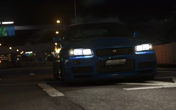 Brian O’Conner’s Nissan Skyline R34 – Velozes e Furiosos 4 HD Wallpaper by Paul walkwr