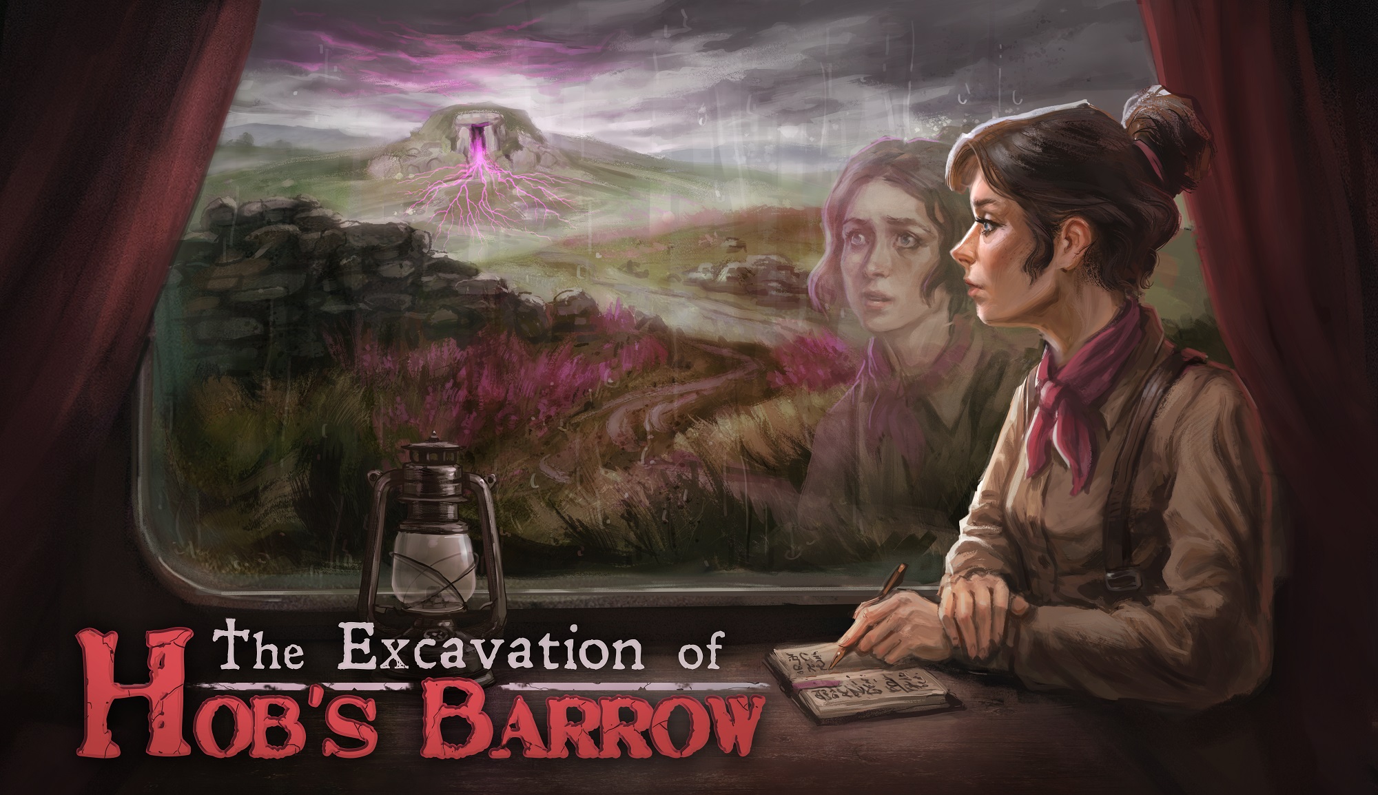 The Excavation of Hob's Barrow HD Wallpaper
