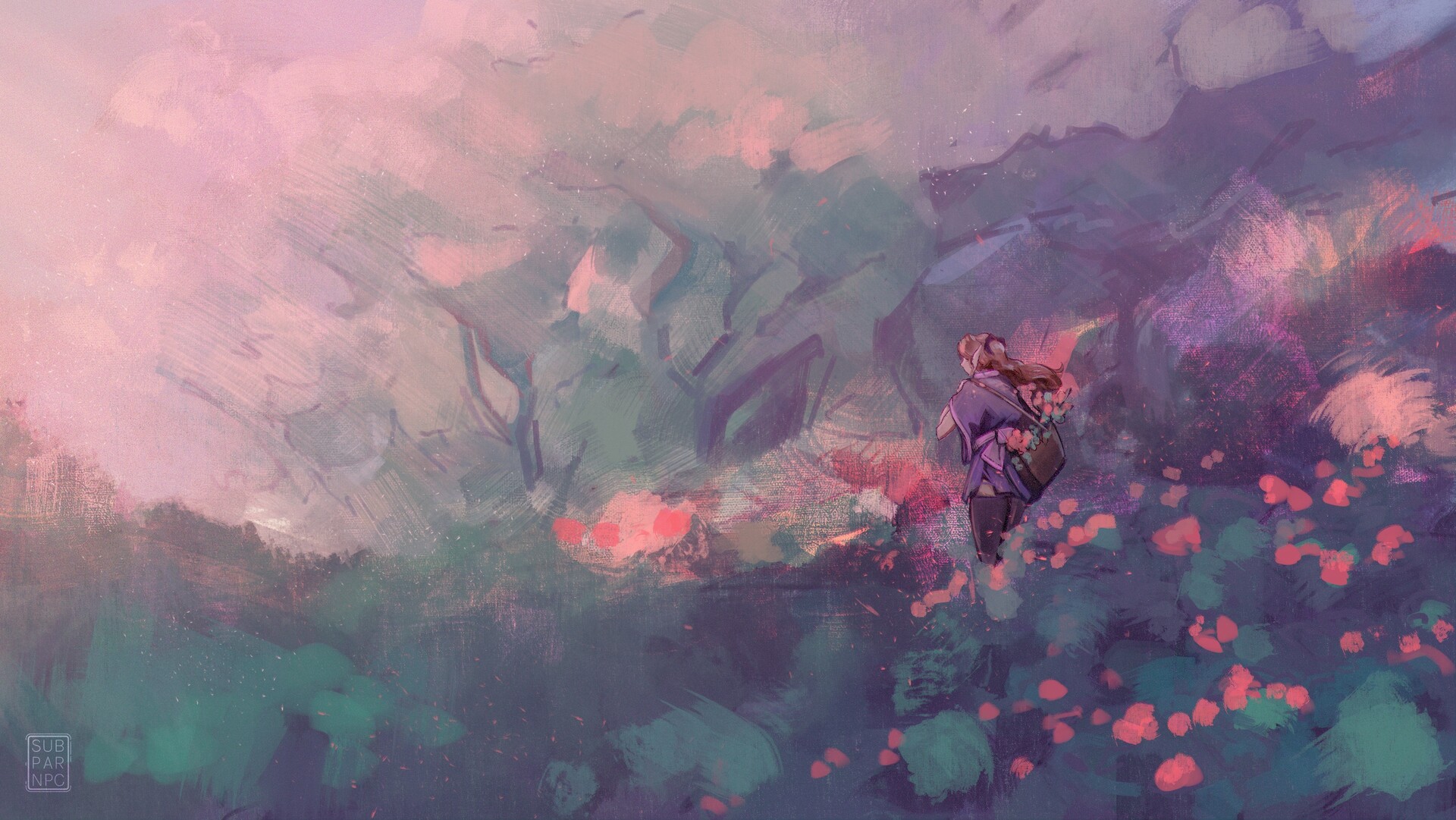 Download Fantasy Elf HD Wallpaper by SubparNPC