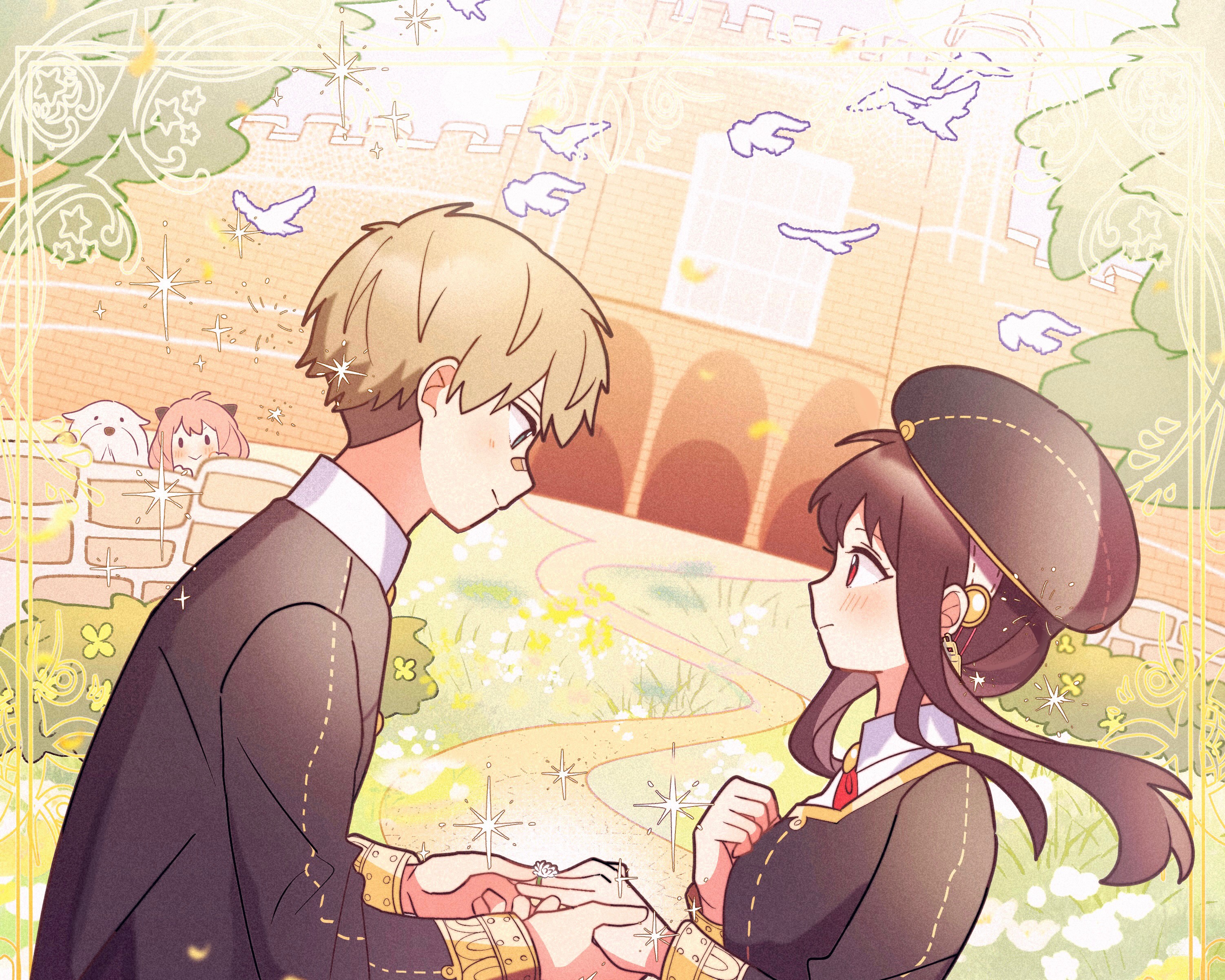 Spy x Family: Yor & Loid HD Anime Wallpaper by 白雨より