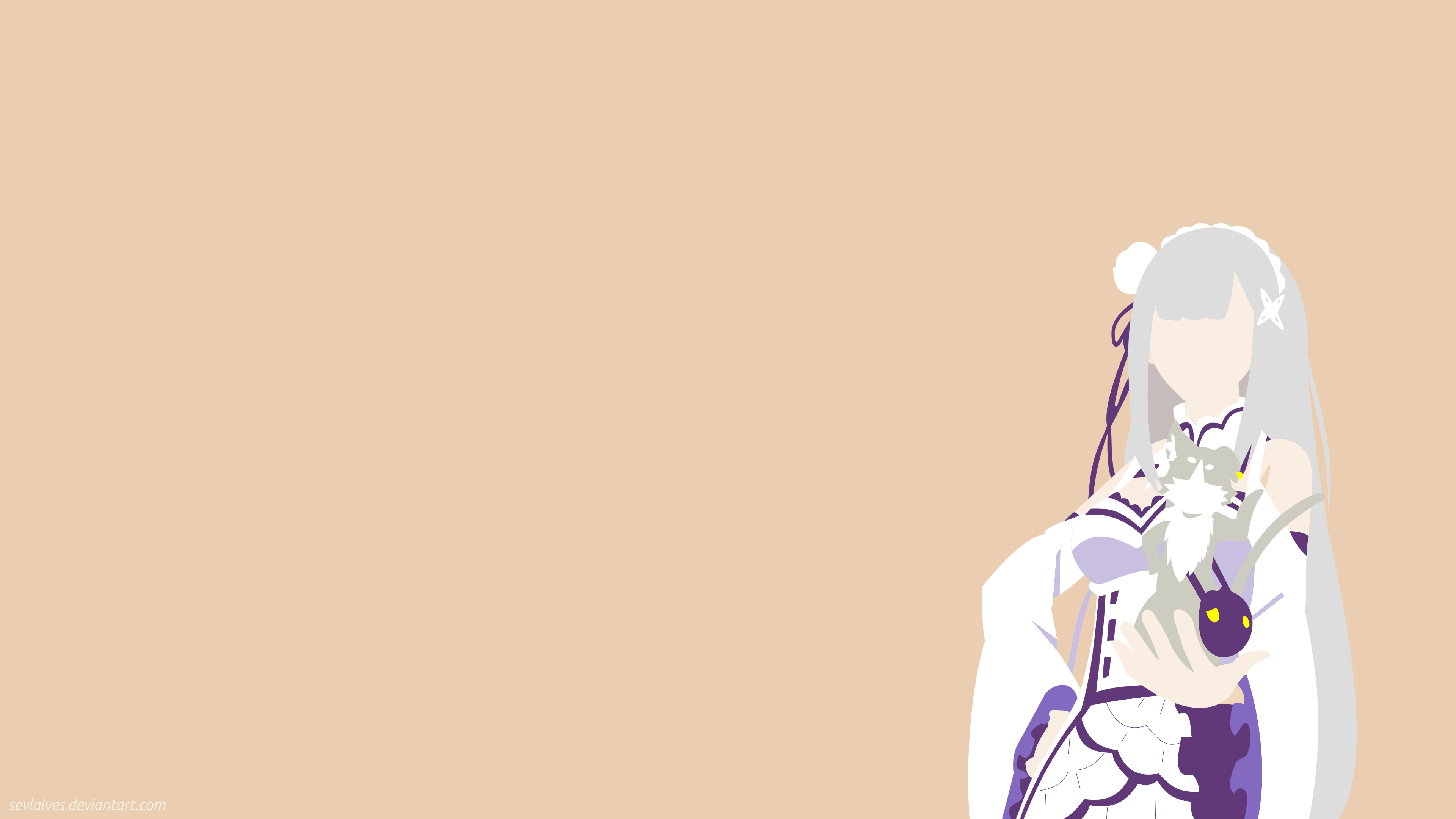 Anime Re:ZERO -Starting Life in Another World- 4k Ultra HD Wallpaper by ...