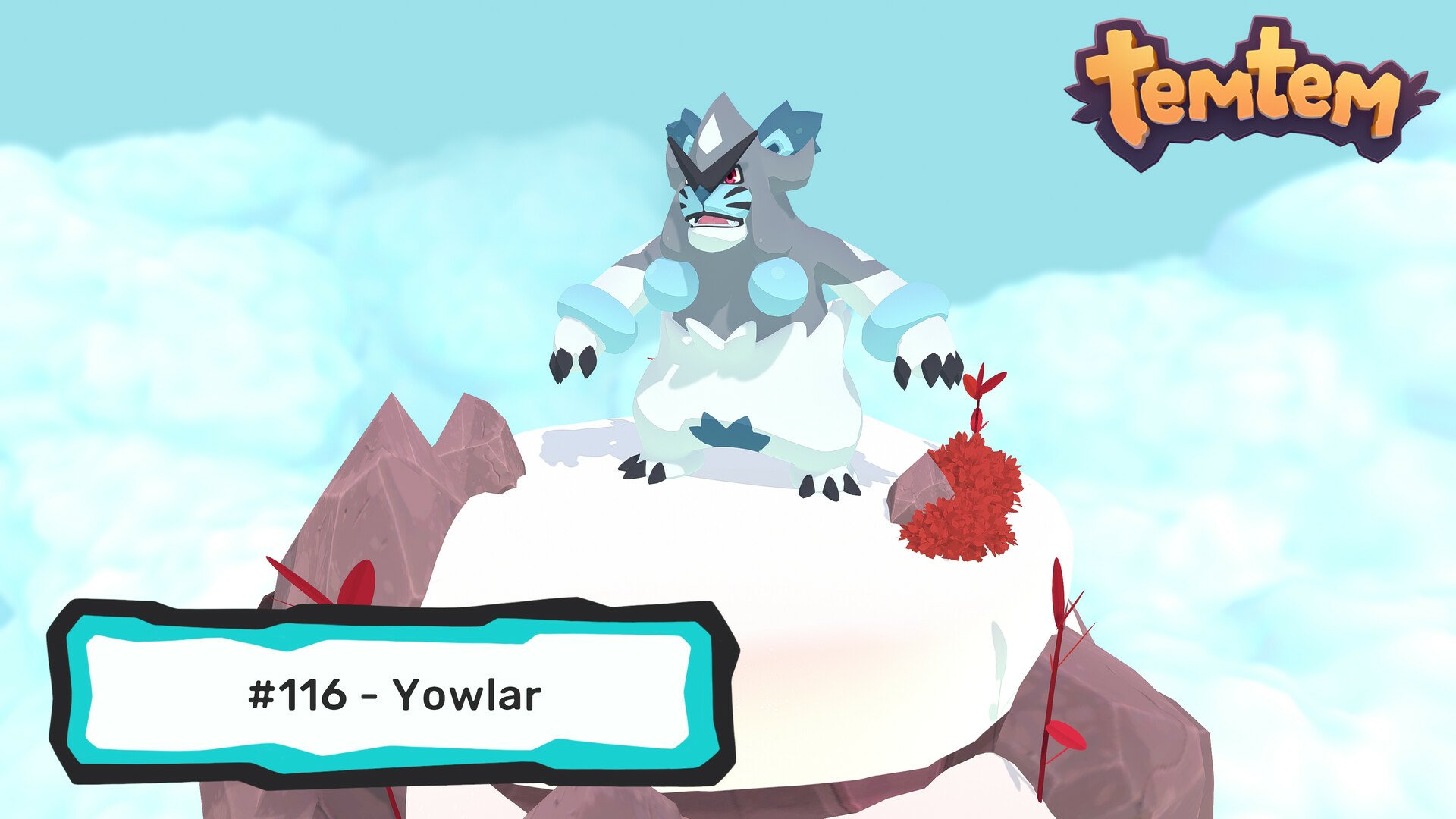 Download Video Game Temtem Yowlvar Creature Fantasy HD Wallpaper by ...