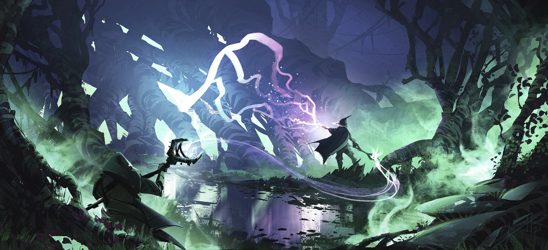 Download Fantasy Wizard HD Wallpaper