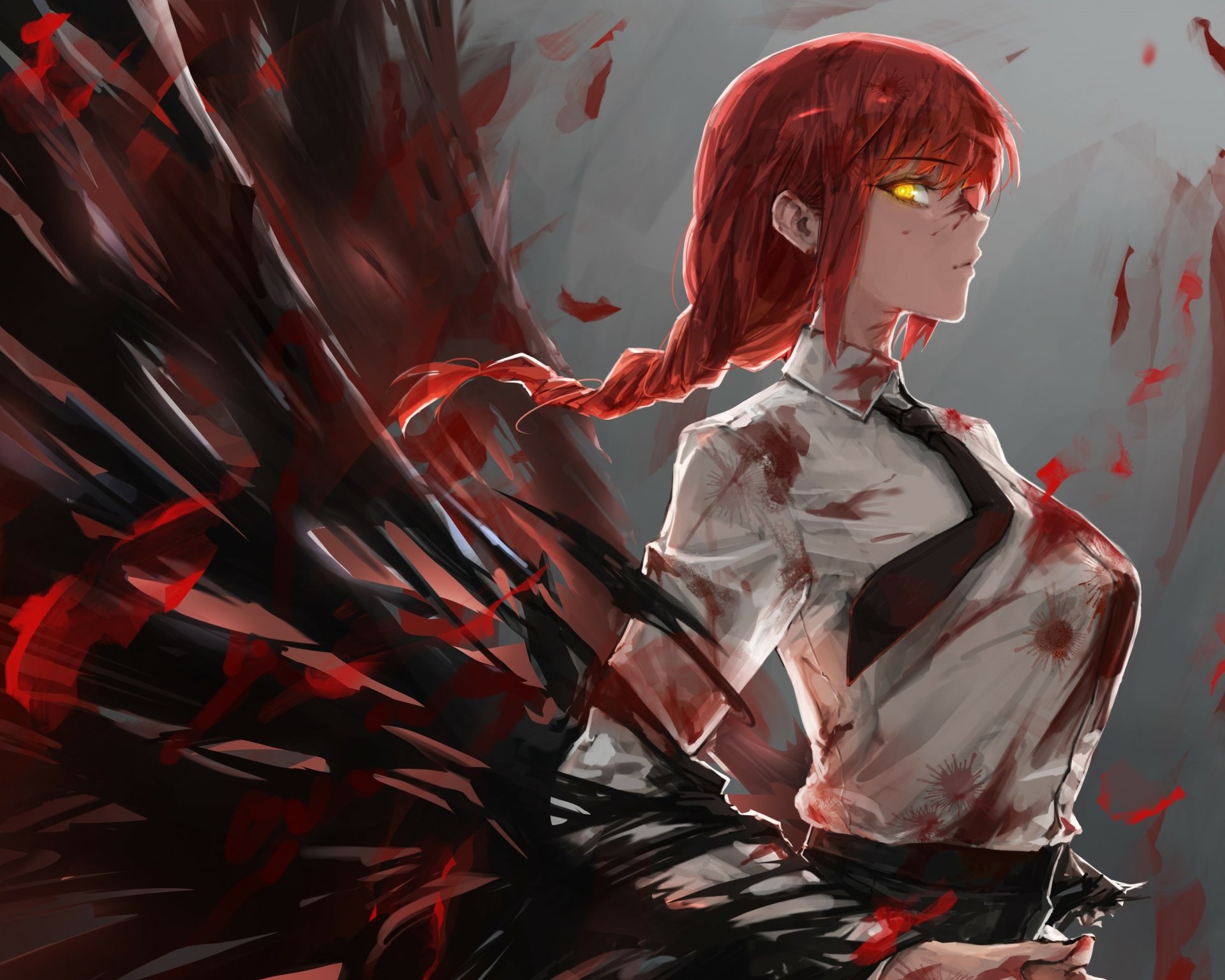 Download Makima (Chainsaw Man) Anime Chainsaw Man HD Wallpaper by ...