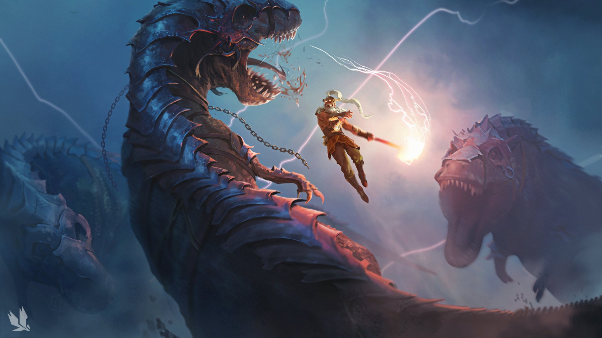 Download Fantasy Warrior Fantasy Warrior HD Wallpaper by Atomhawk