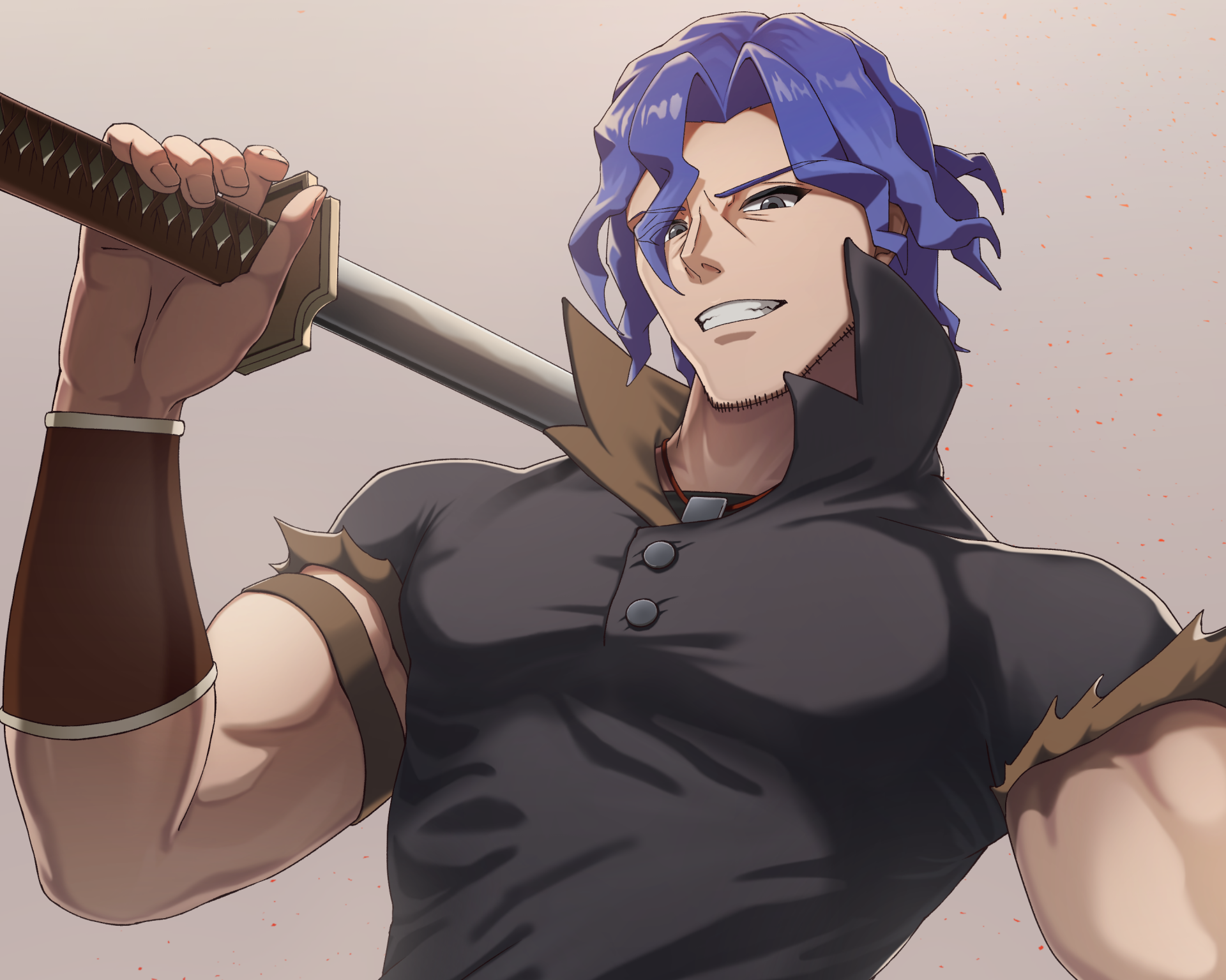 Download Brain Unglaus Anime Overlord HD Wallpaper by ebi