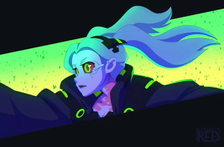 Rebecca (Cyberpunk: Edgerunners) - Desktop Wallpapers, Phone Wallpaper ...
