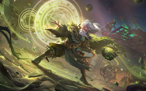 Zilean HD Wallpaper - League Of Legends Epic Artwork