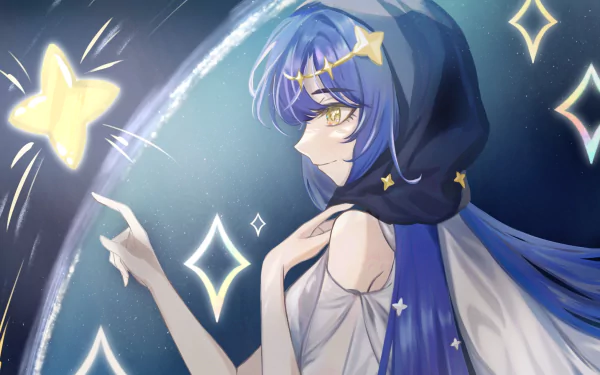 Layla from Genshin Impact - Stunning 4K Ultra HD Wallpaper by SWKL:D