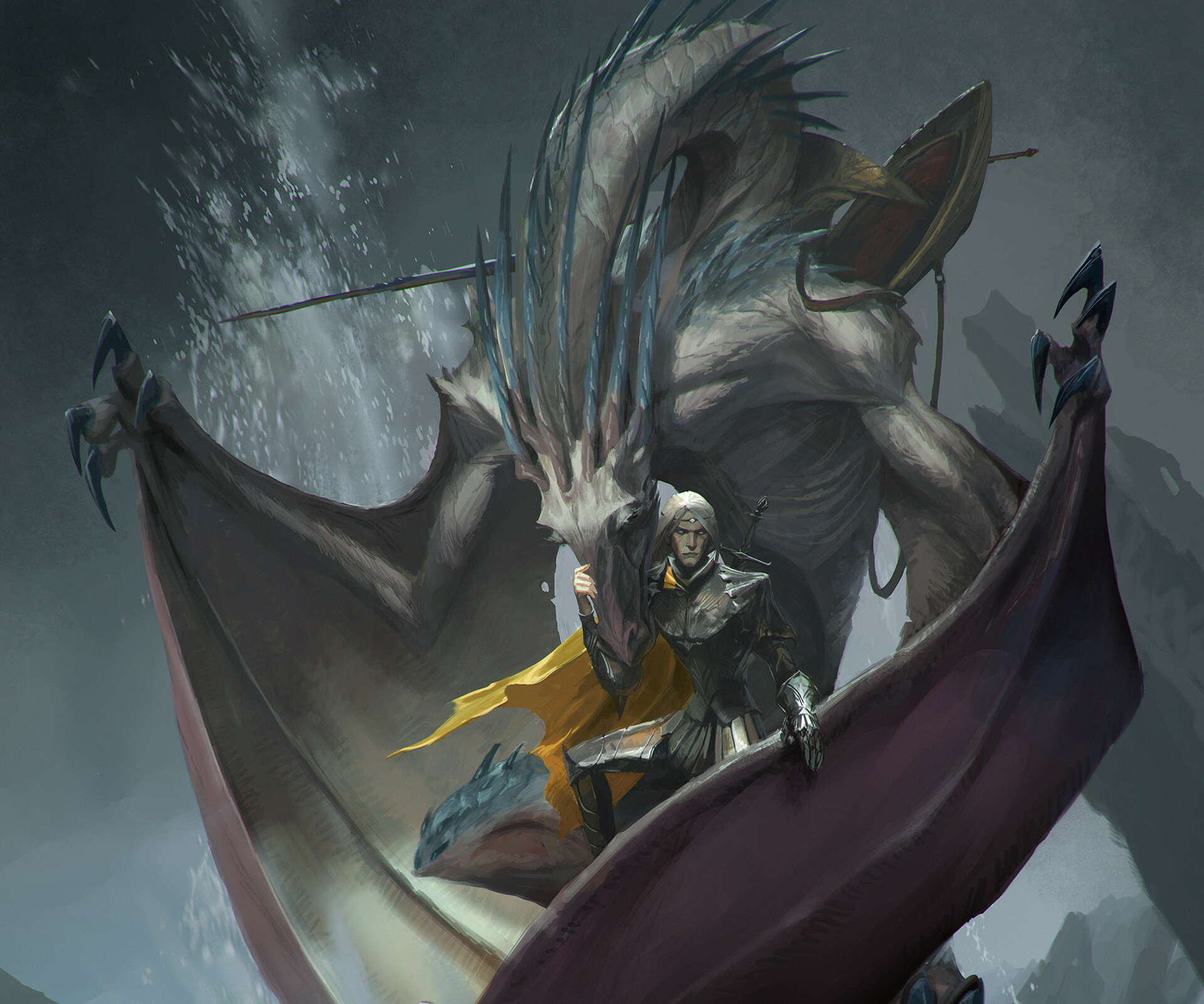 Download Caraxes TV Show House Of The Dragon HD Wallpaper by Qiyin Ma