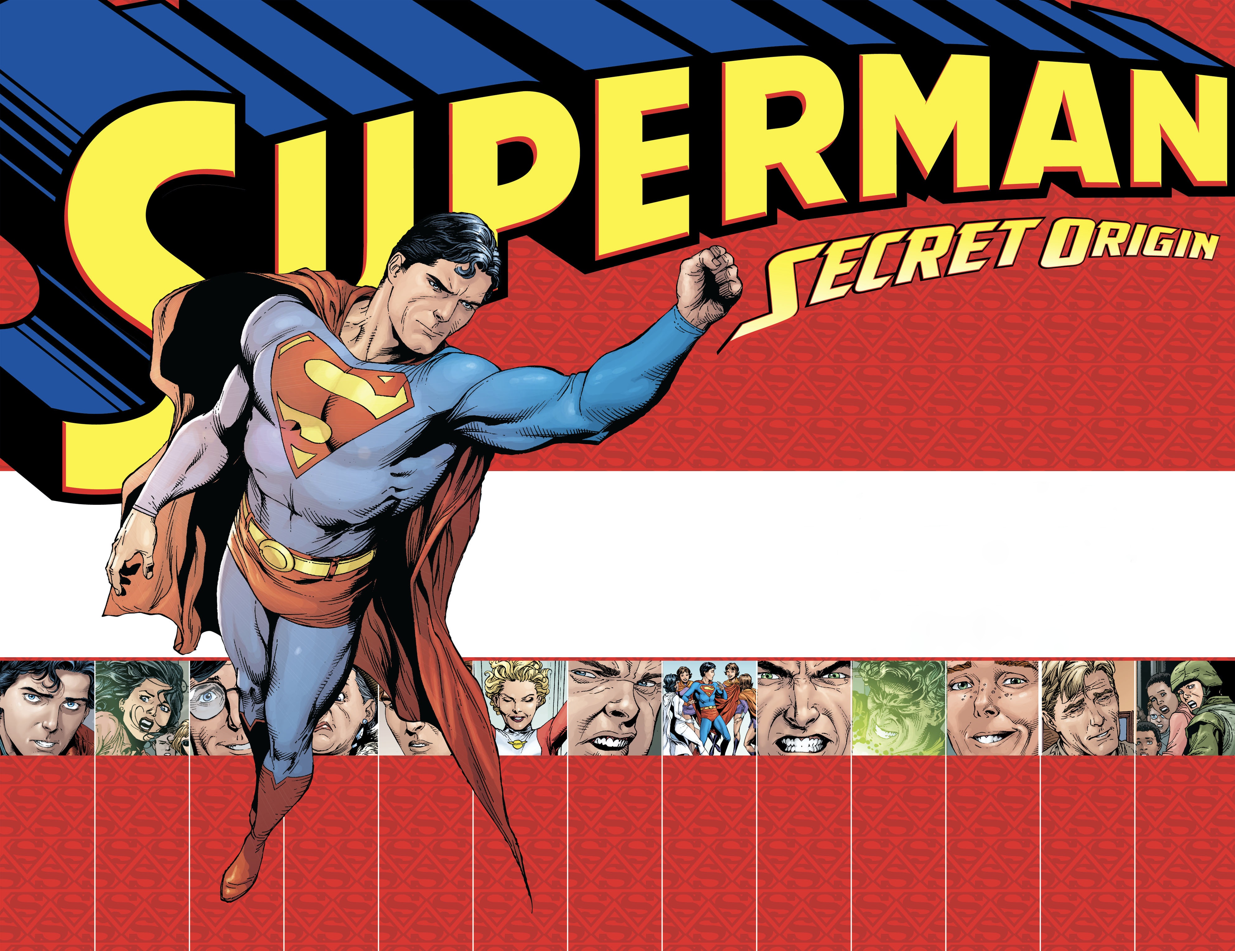 Superman: Secret Origin 4k Ultra HD Wallpaper by Gary Frank