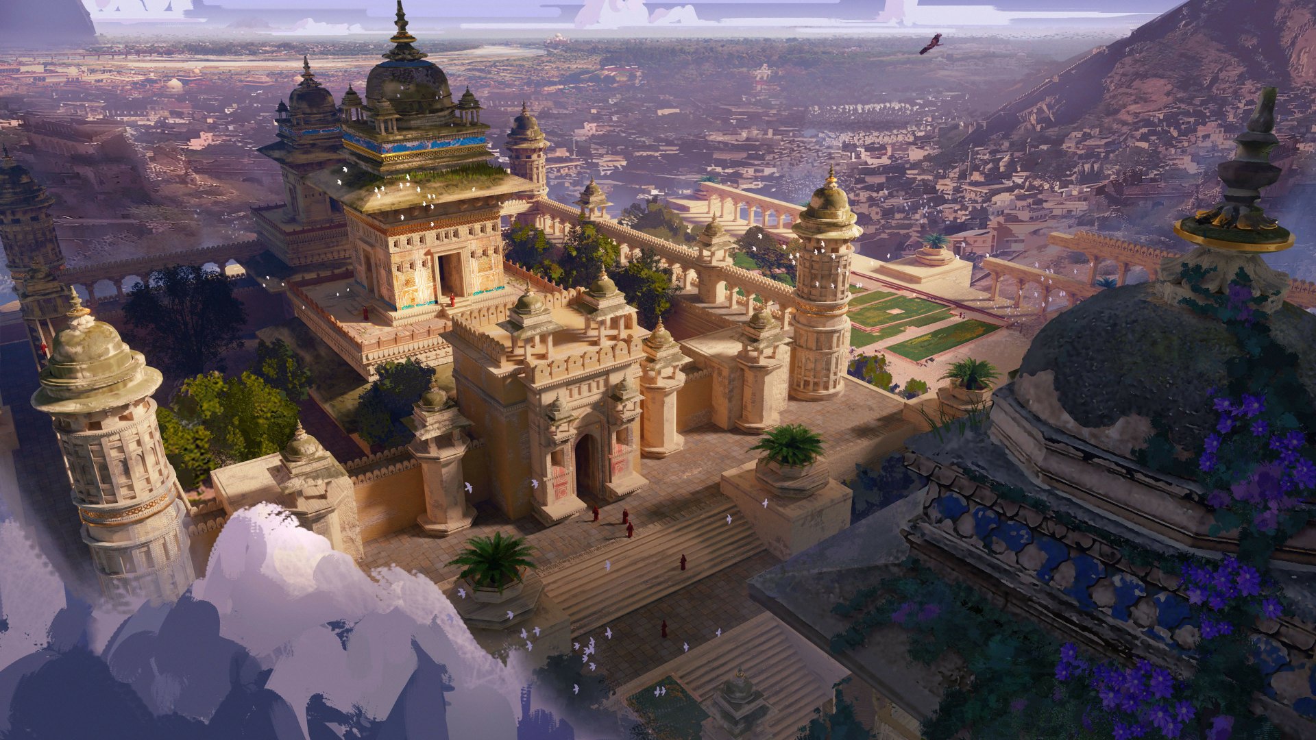 4K Ultra HD Fantasy Temple: A Majestic Realm Beyond Time by 土豆LCZ