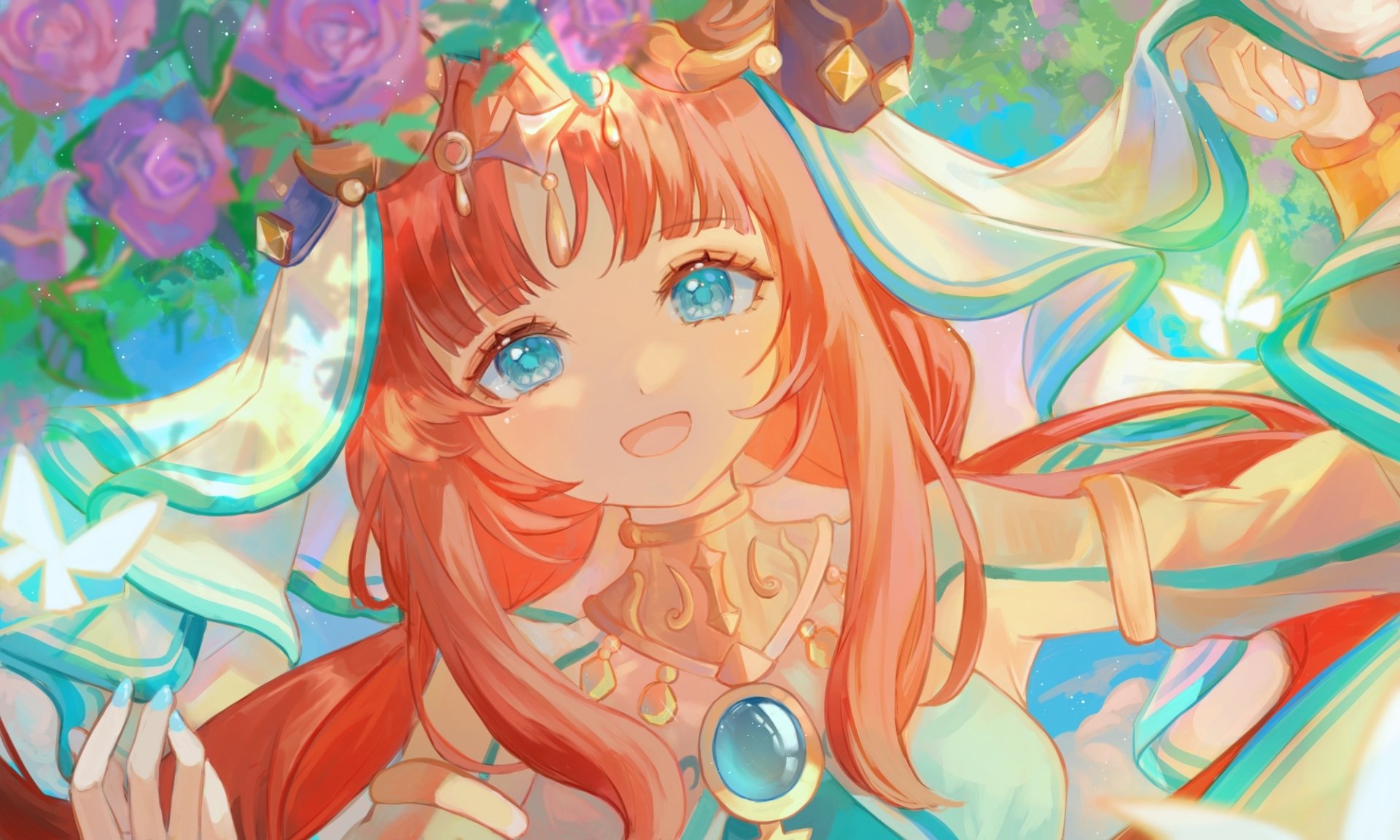 Nilou - Ocean Bloom | Nilou HD Wallpaper | Genshin Nilou - Serene