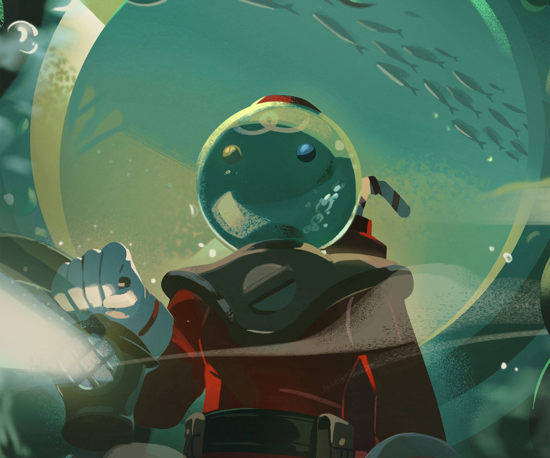 Candy Diver Cookie HD Wallpaper | COOKIE RUN: KINGDOM Adventure Splash ...