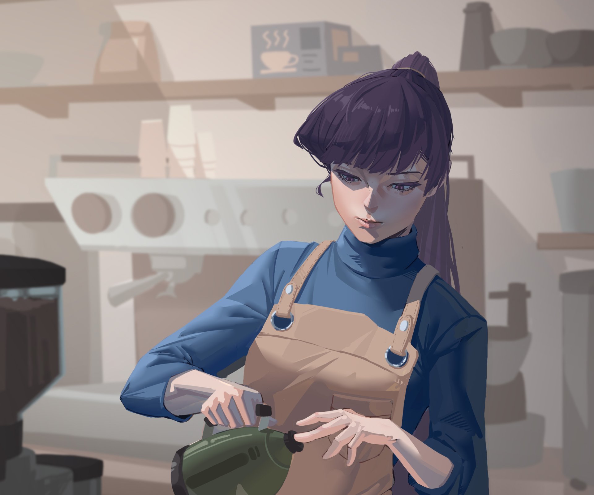 Download Komi Shouko Anime Komi Can't Communicate HD Wallpaper by Suay ...