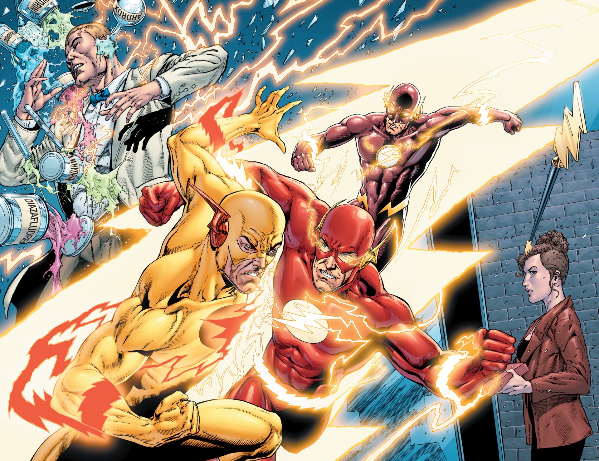Comics The Flash: Rebirth 4k Ultra HD Wallpaper by Ethan Van Sciver