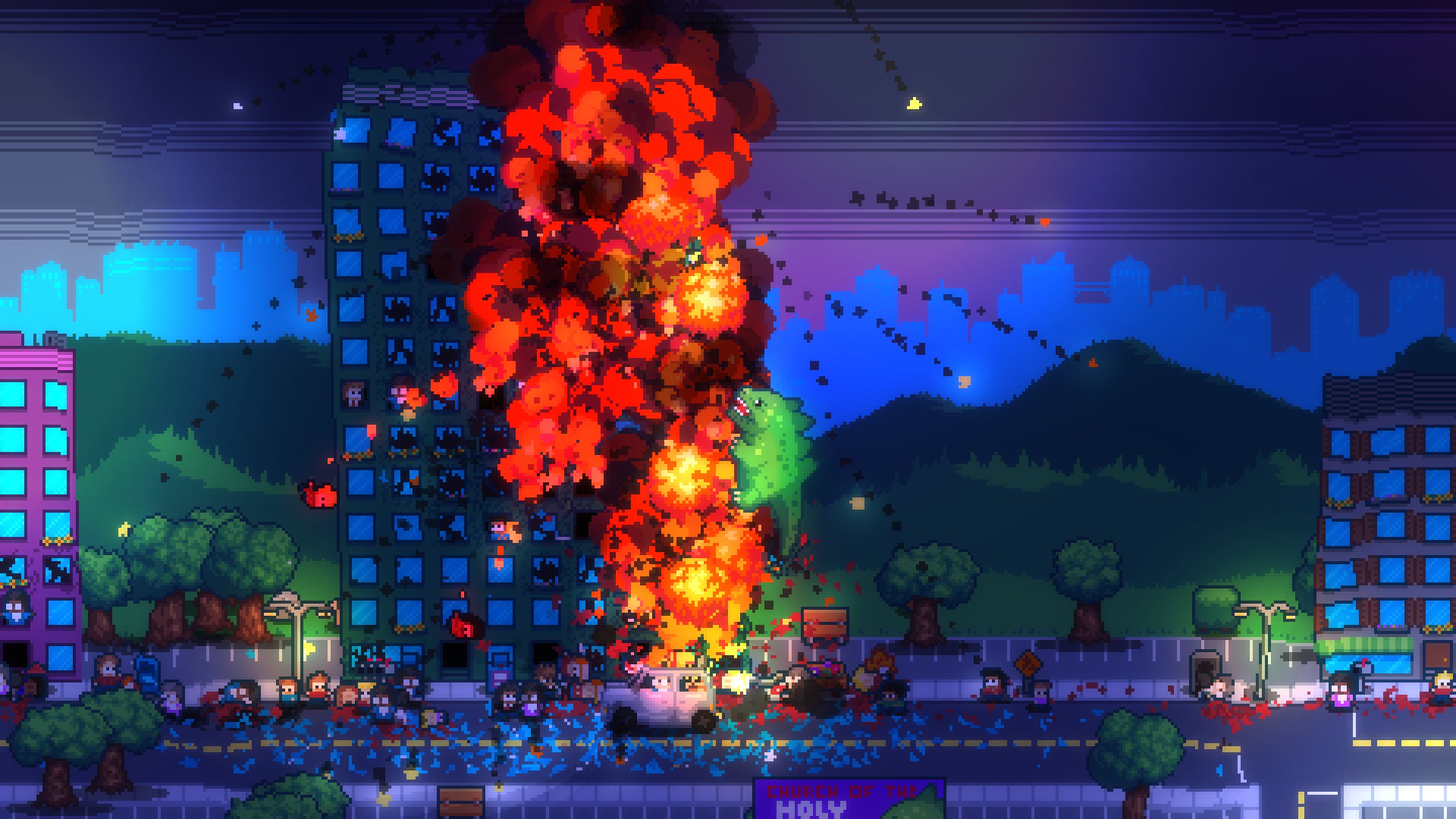 Terror of Hemasaurus HD Wallpaper