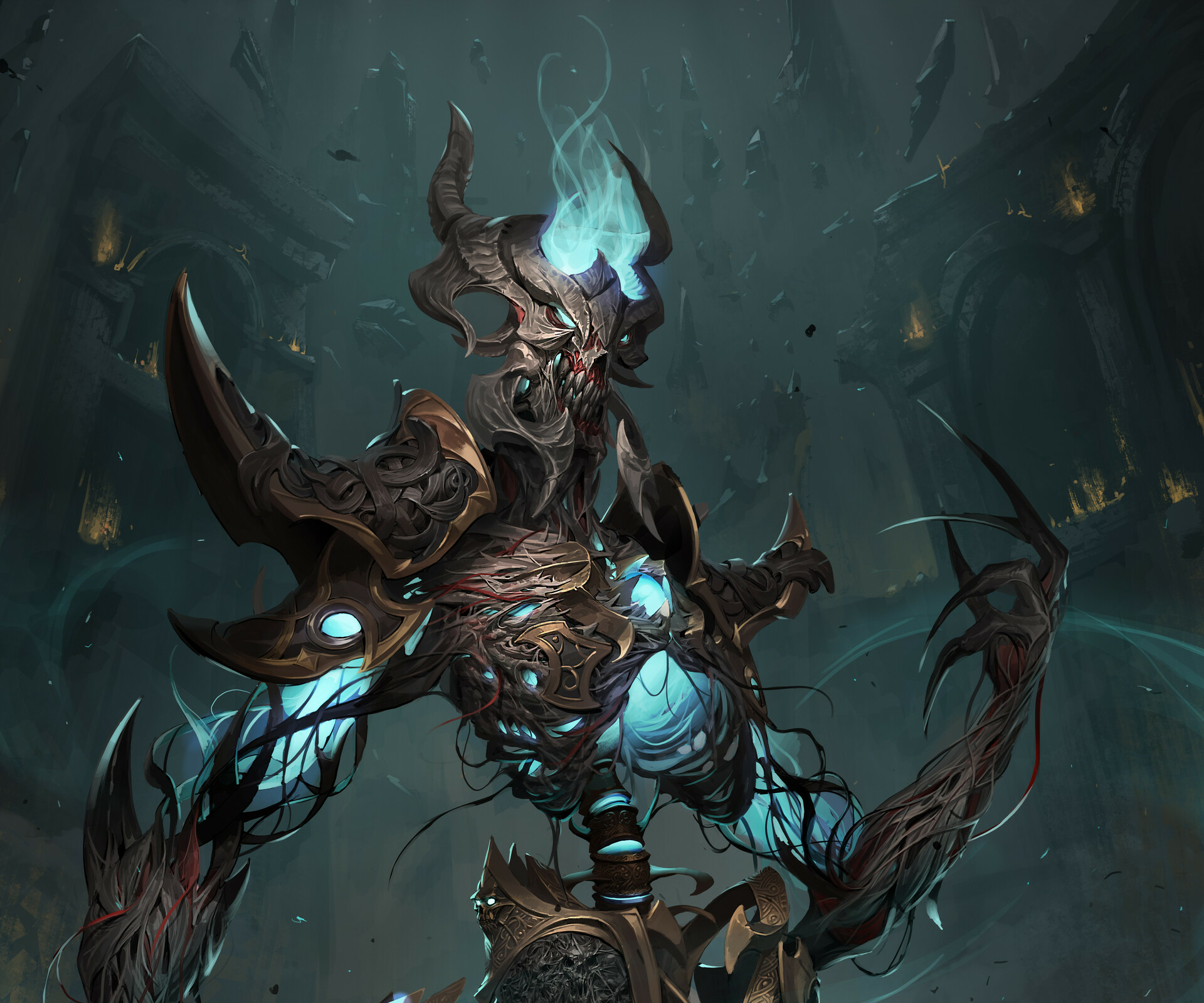 Download Dark Creature HD Wallpaper by Ajet