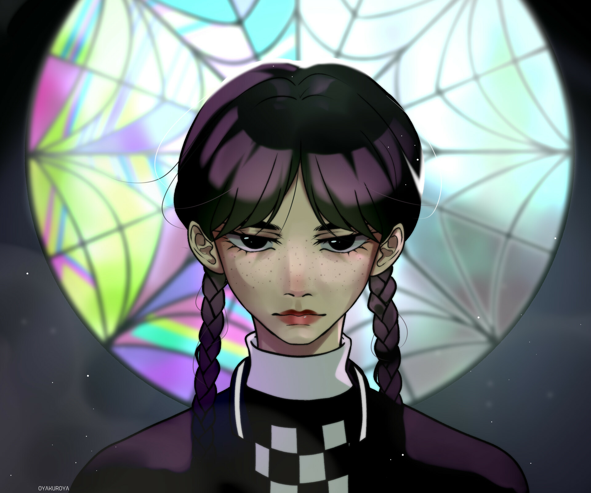 Download Wednesday Addams TV Show Wednesday HD Wallpaper by oyakuroya