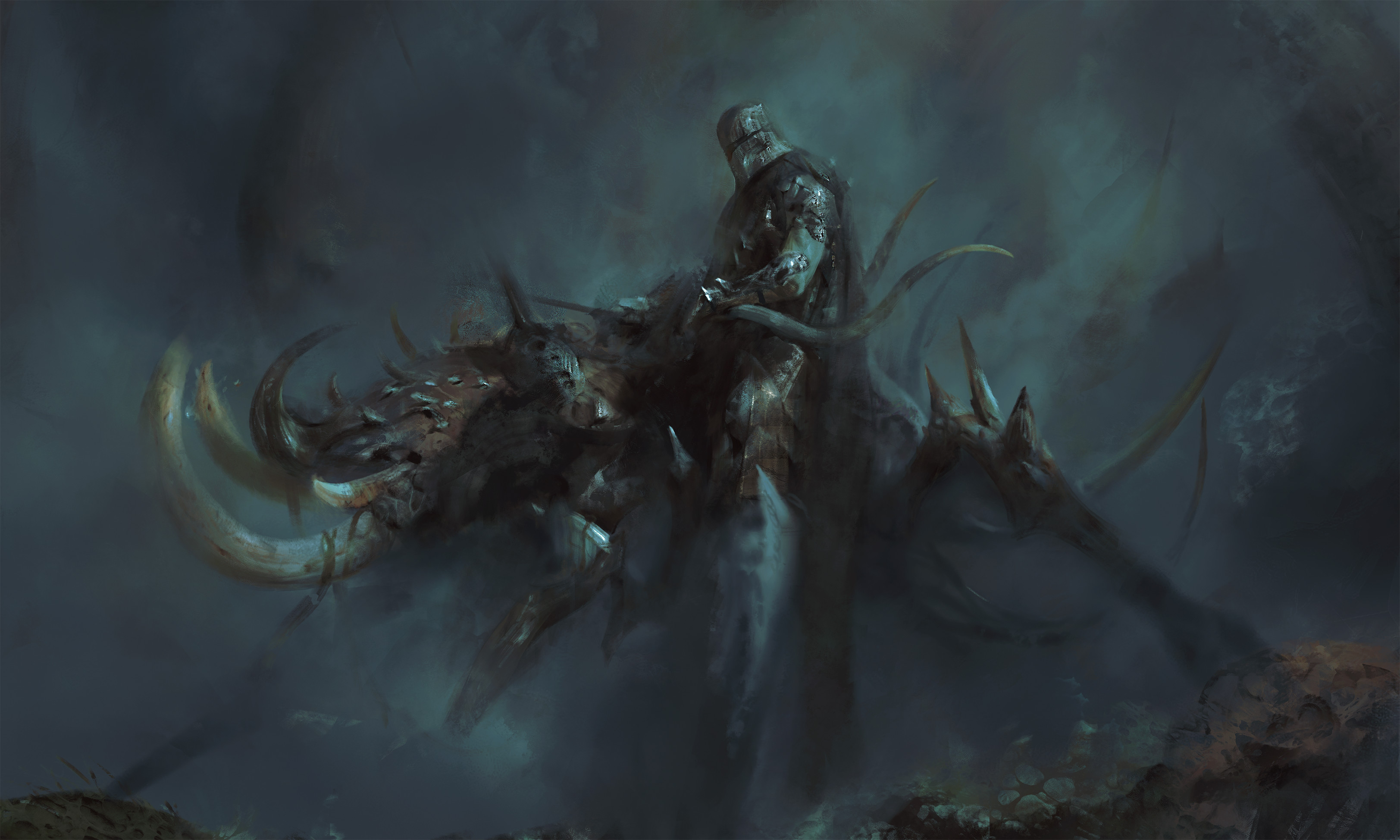 Download Dark Creature HD Wallpaper by Vladimir Matyukhin