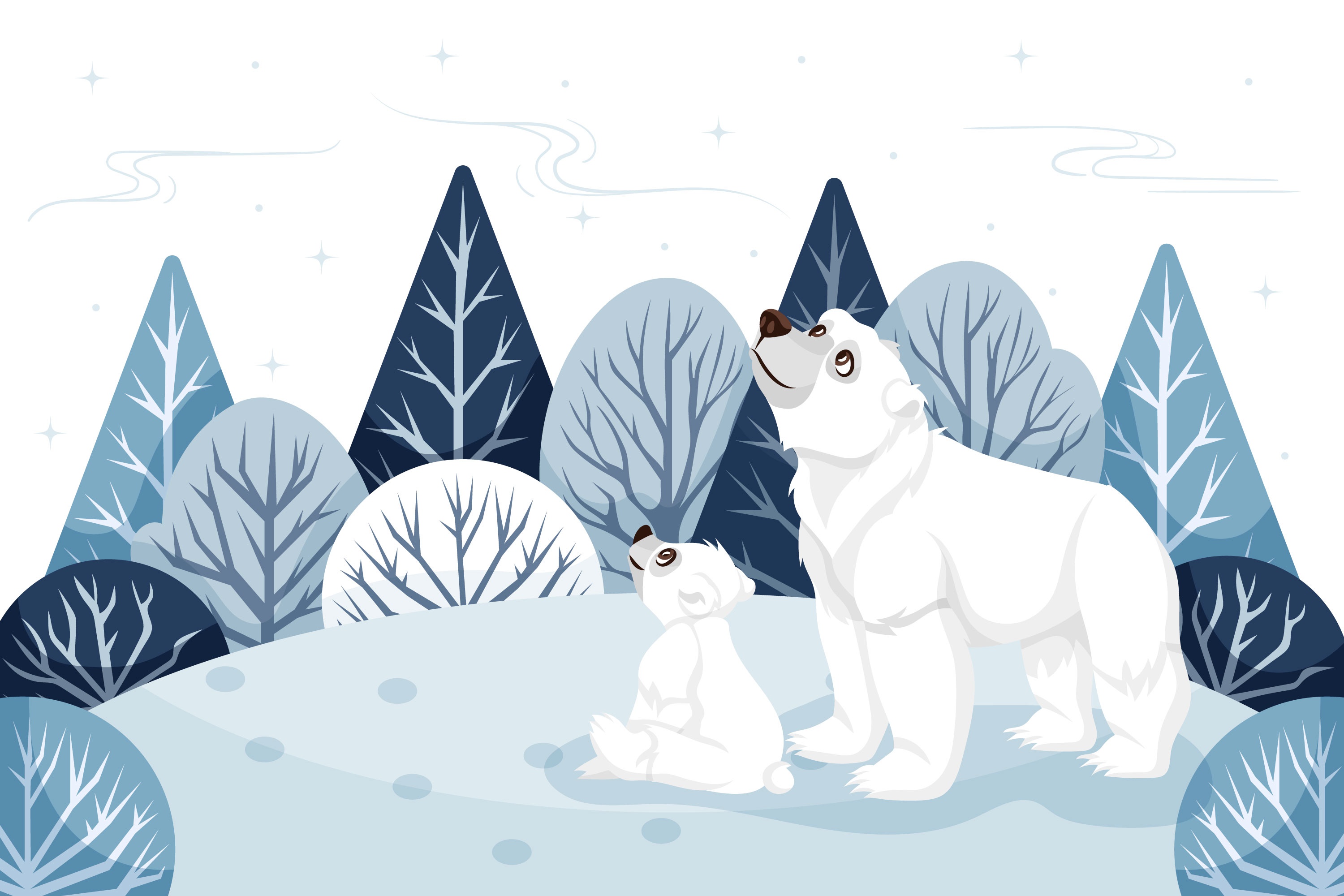 Download Animal Polar Bear HD Wallpaper