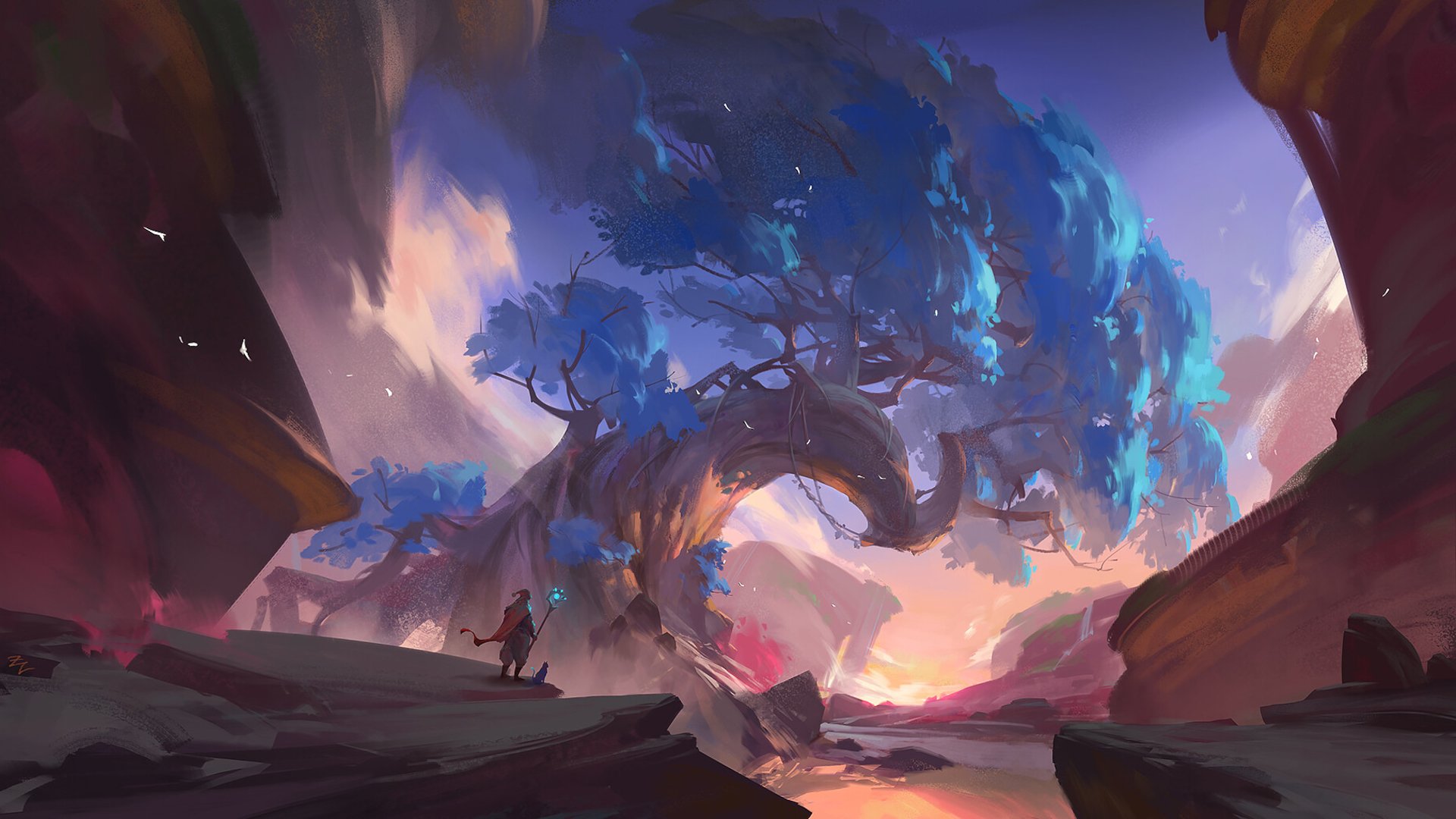 Download Fantasy Exploration HD Wallpaper by Zudarts Lee