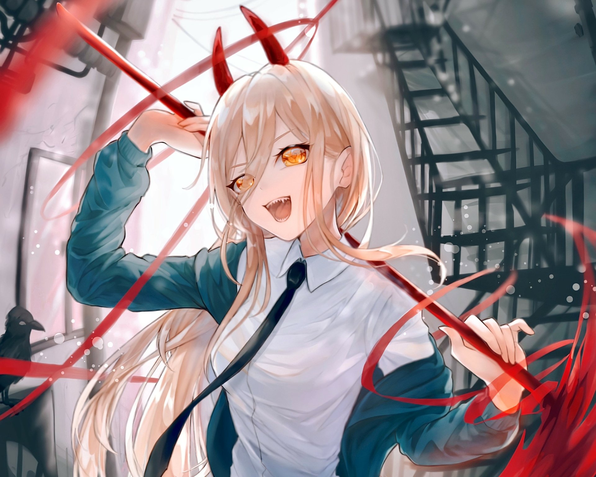 Power — Chainsaw Man 2K Quad HD Anime Wallpaper | 3040x2432 | Wallpaper ...