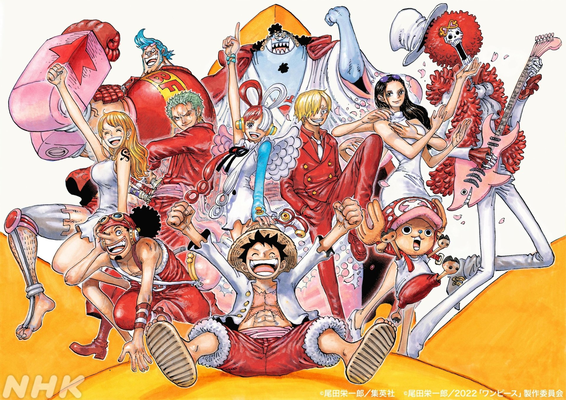 One Piece Legends: Monkey D. Luffy & Crew 4K Ultra HD Anime Wallpaper ...