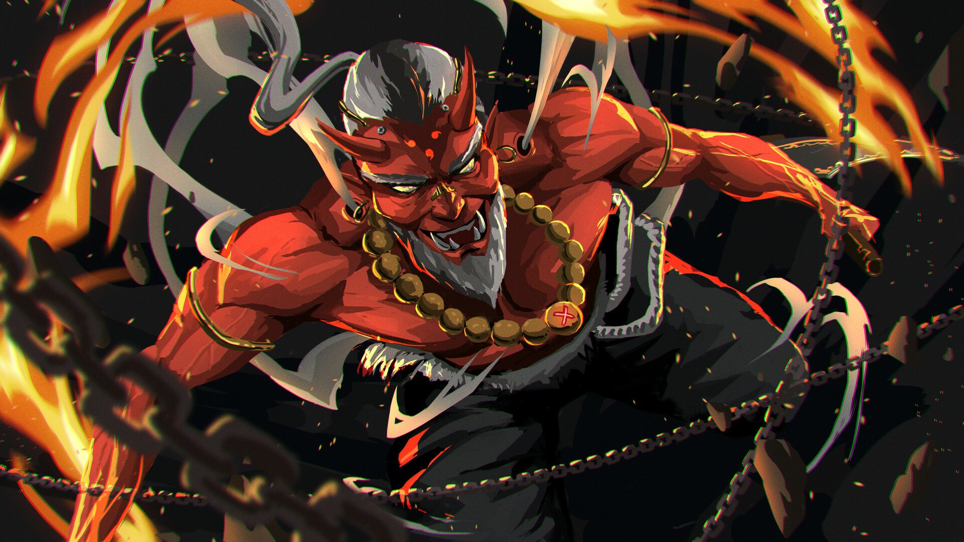 Fantasy Demon HD Wallpaper by Abhinav SK