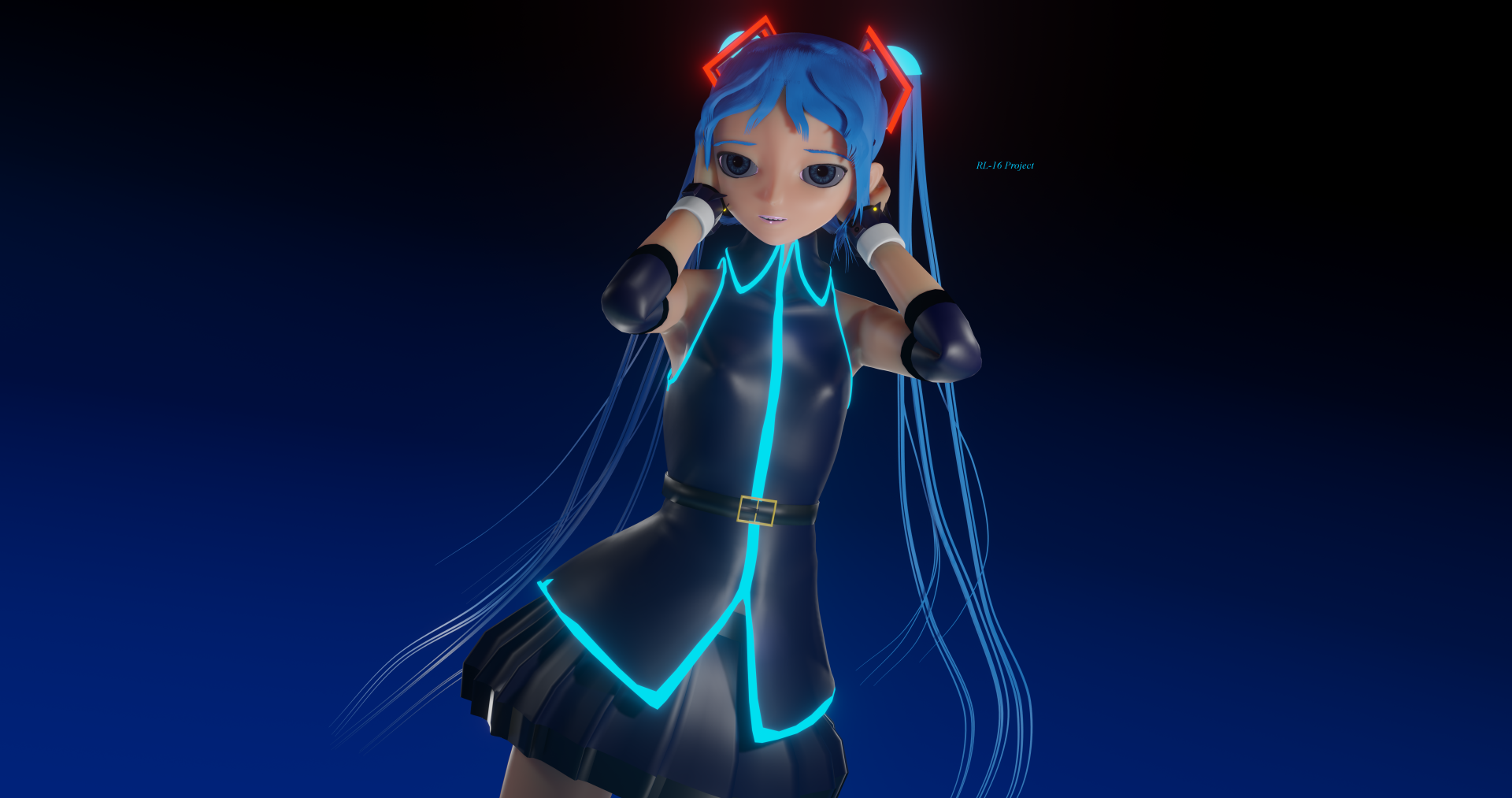 Hatsune Miku 39 by RL-16 Project