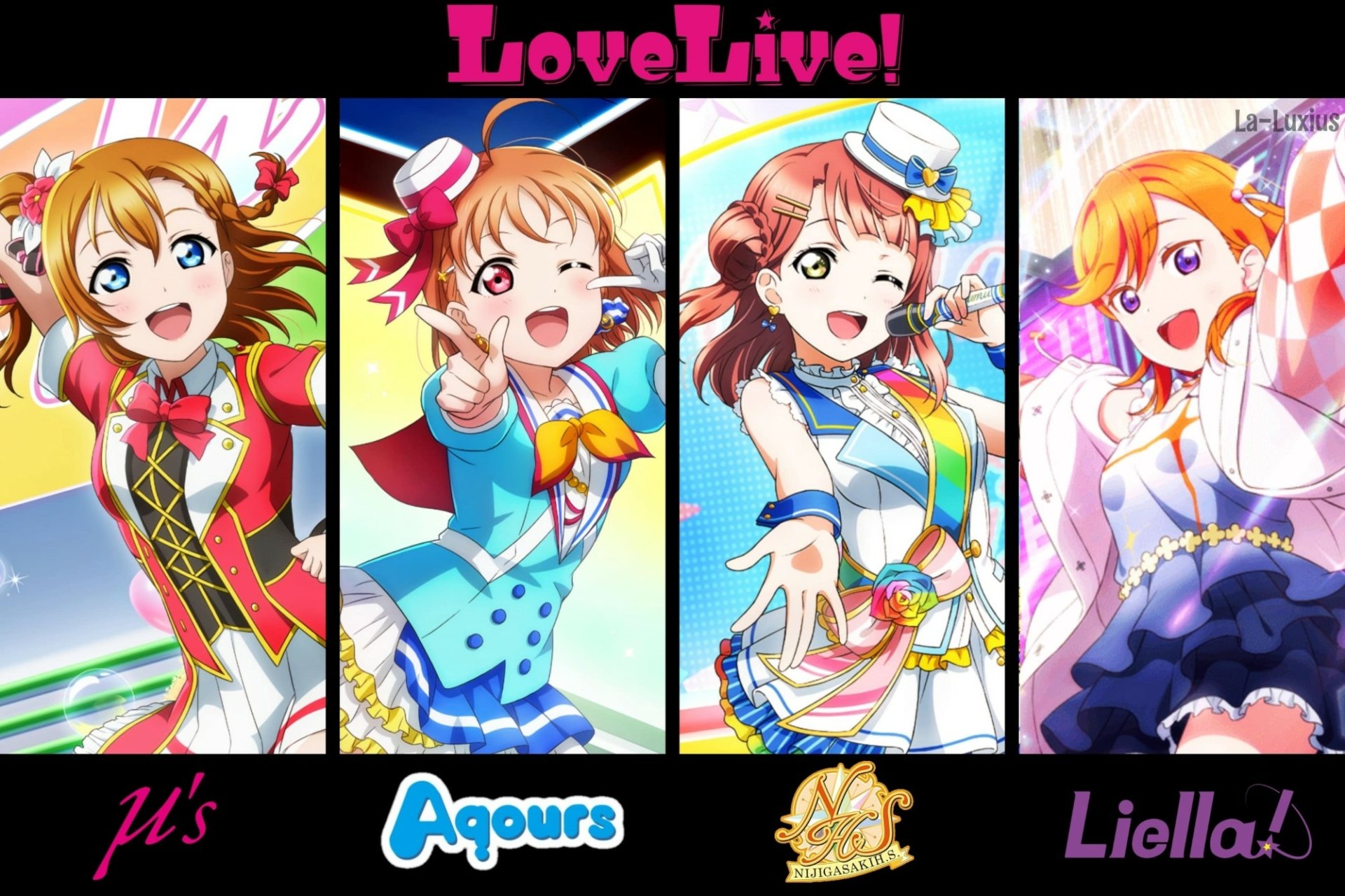 Download Kanon Shibuya Ayumu Uehara Chika Takami Honoka Kousaka Love Live! HD Wallpaper by Luxius