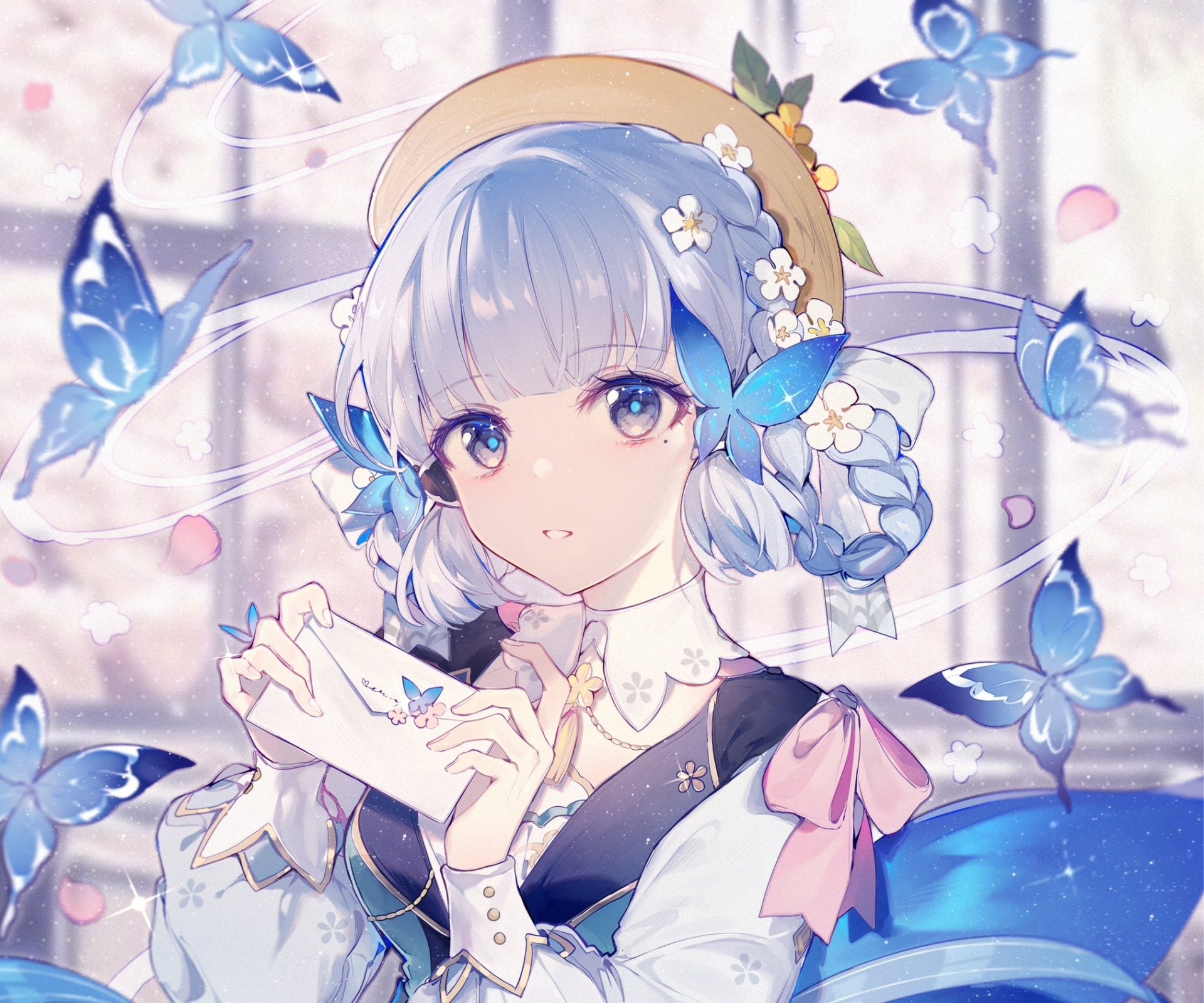 Kamisato Ayaka HD Wallpaper – Stunning Genshin Impact Artistry by coco 1758