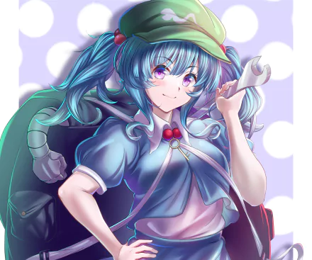 Nitori Kawashiro - Desktop Wallpapers, Phone Wallpaper, PFP, Gifs, and ...