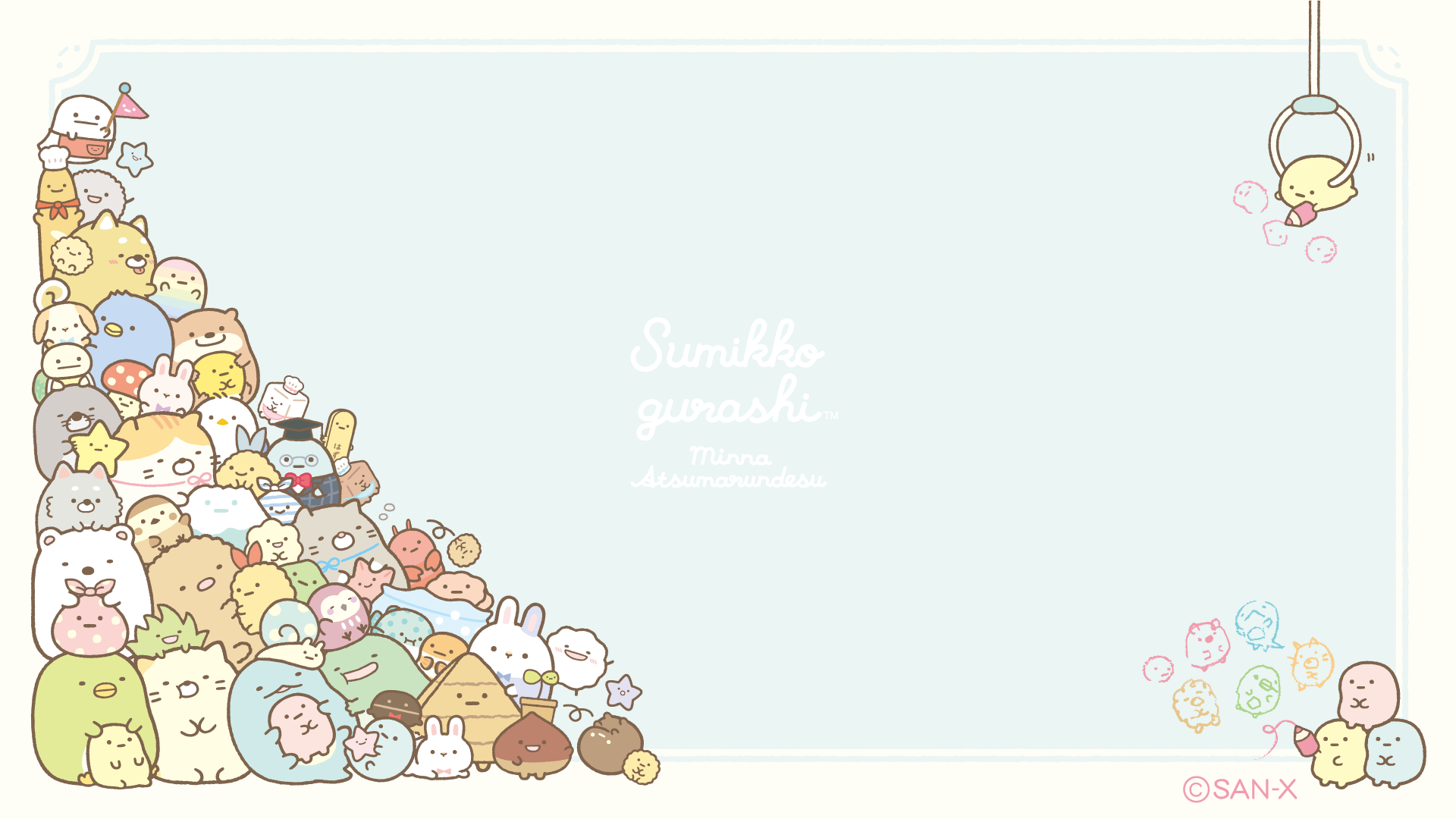 Download Anime Sumikko Gurashi HD Wallpaper