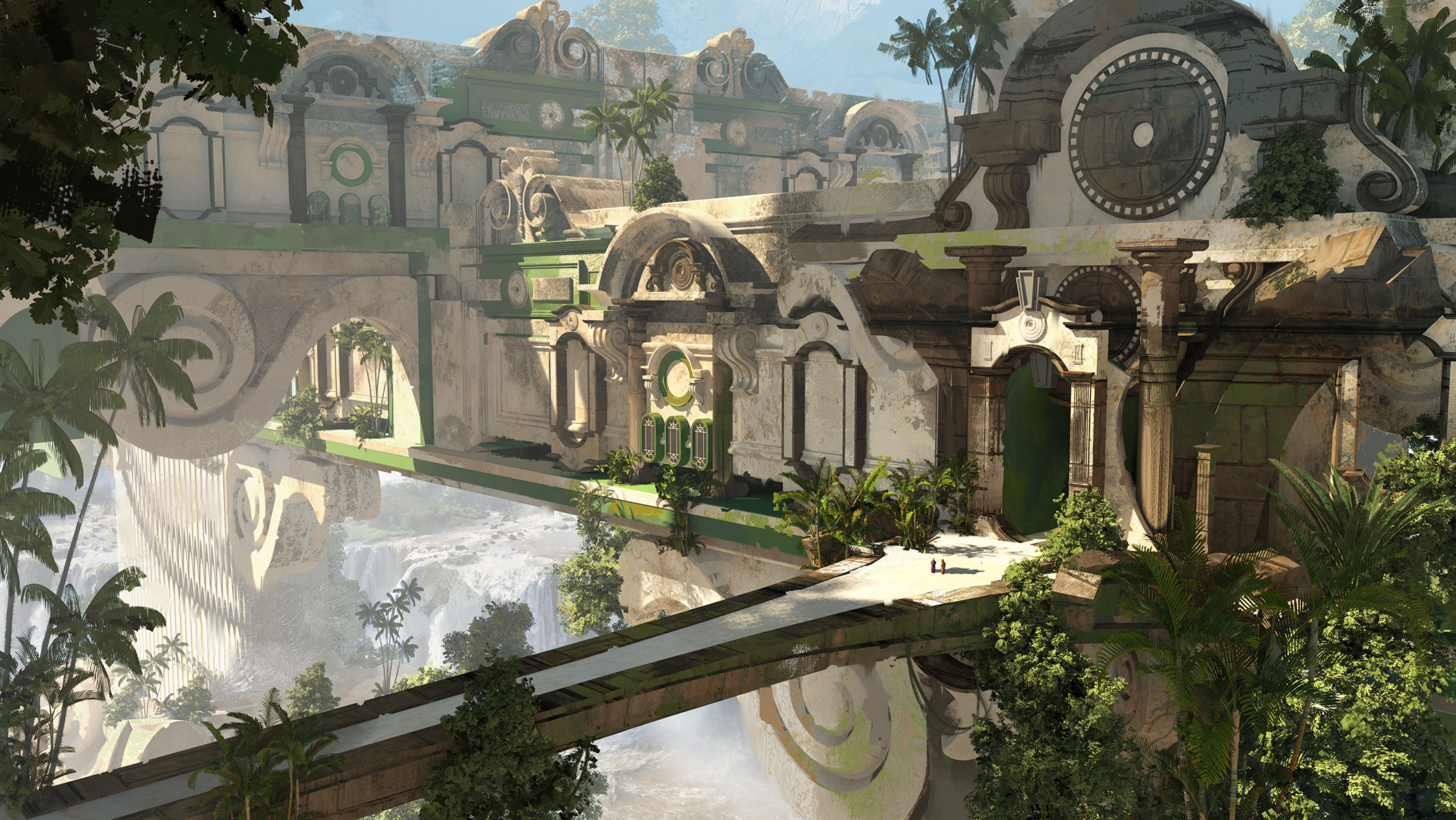 Download Fantasy Building HD Wallpaper by Sebastian Luca