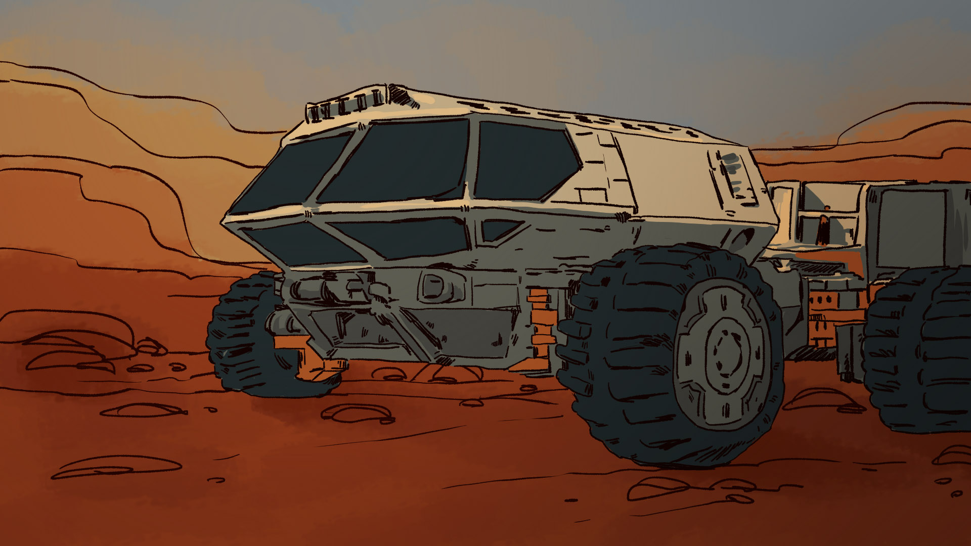 Occupy Mars: The Game HD Wallpaper