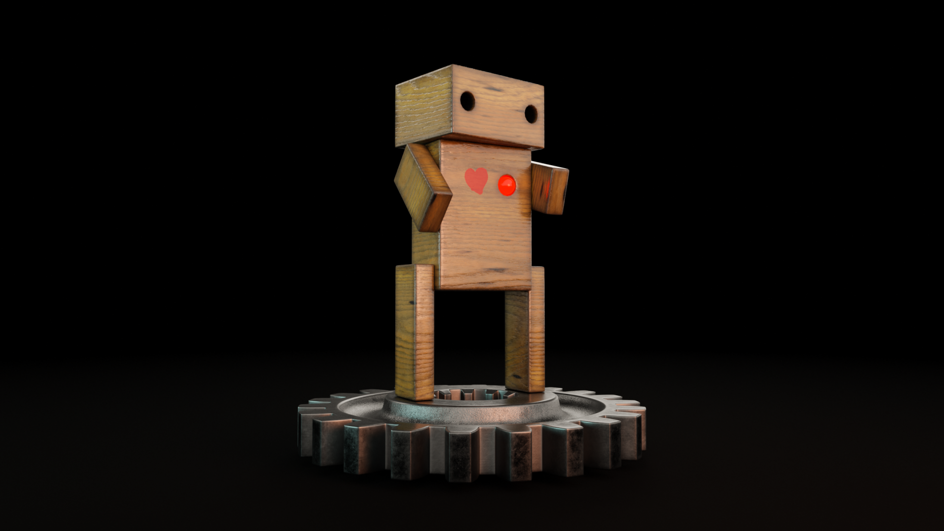 Wood Robot by erickfael