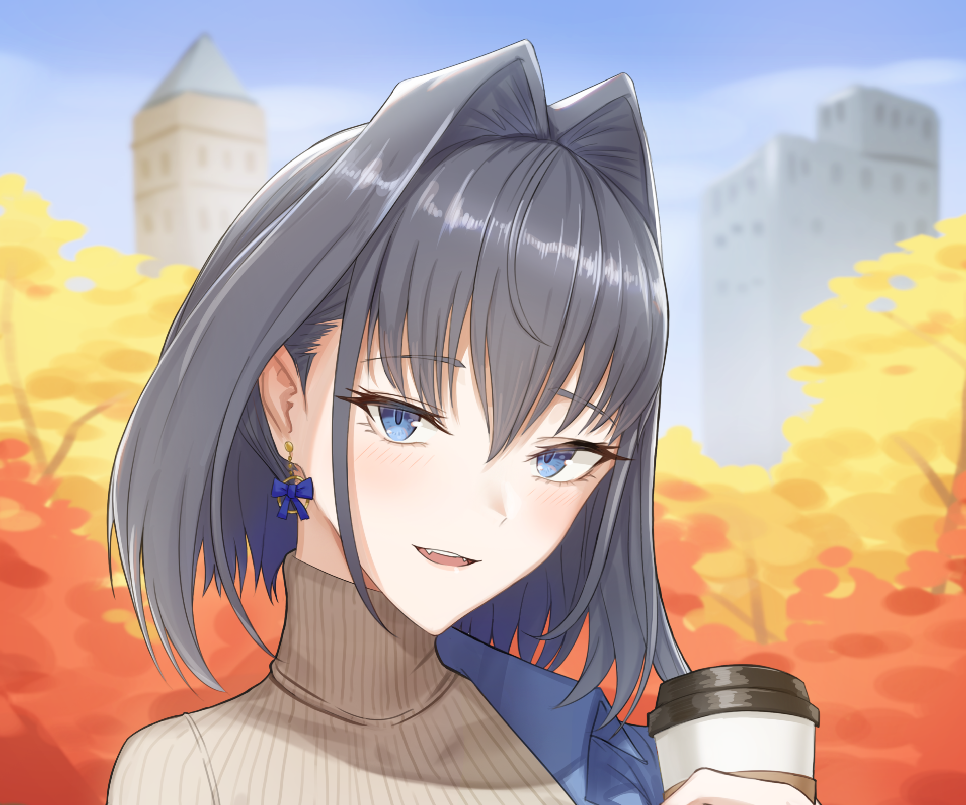 Download Hololive Ouro Kronii Anime Virtual Youtuber HD Wallpaper by Zenya