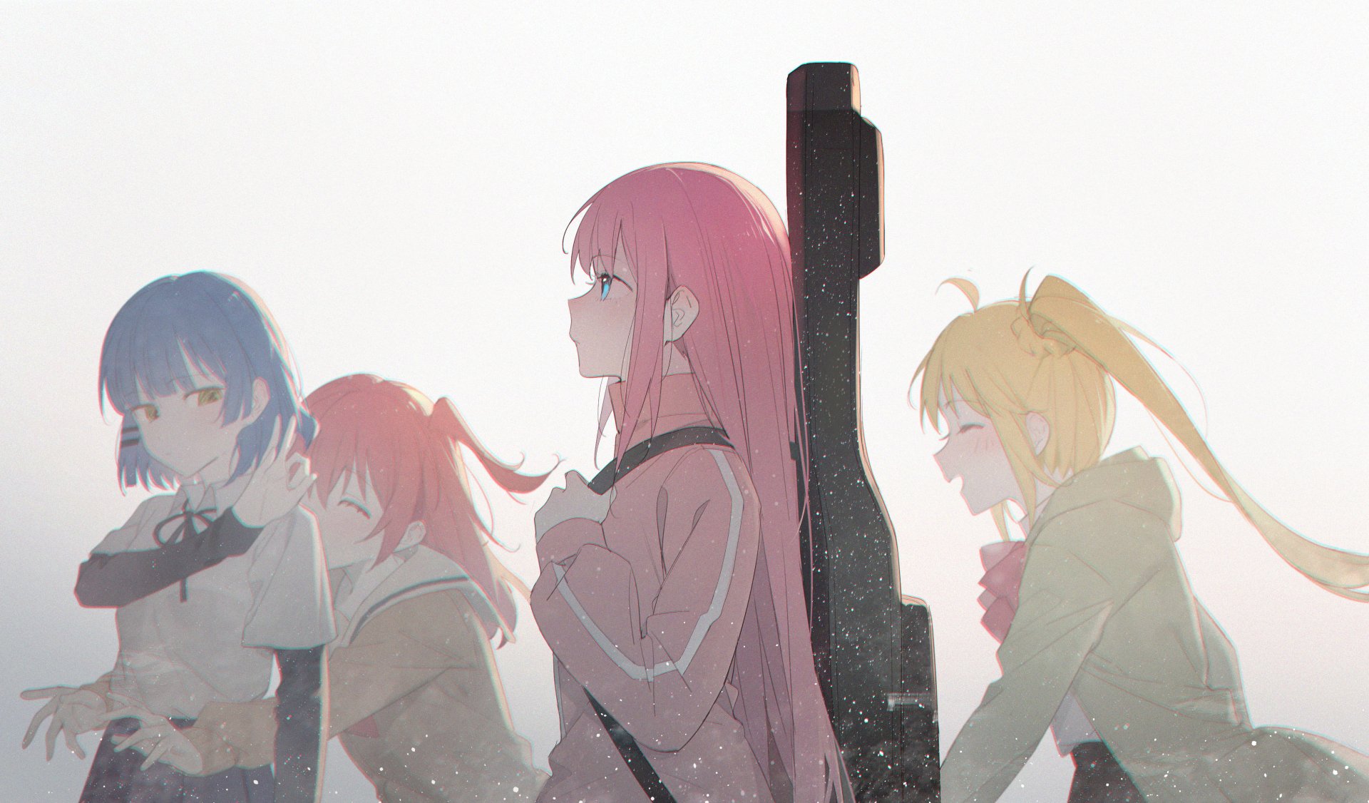 Bocchi the Rock! 4K Ultra HD | Ikuyo, Ryou, Hitori & Nijika Anime ...