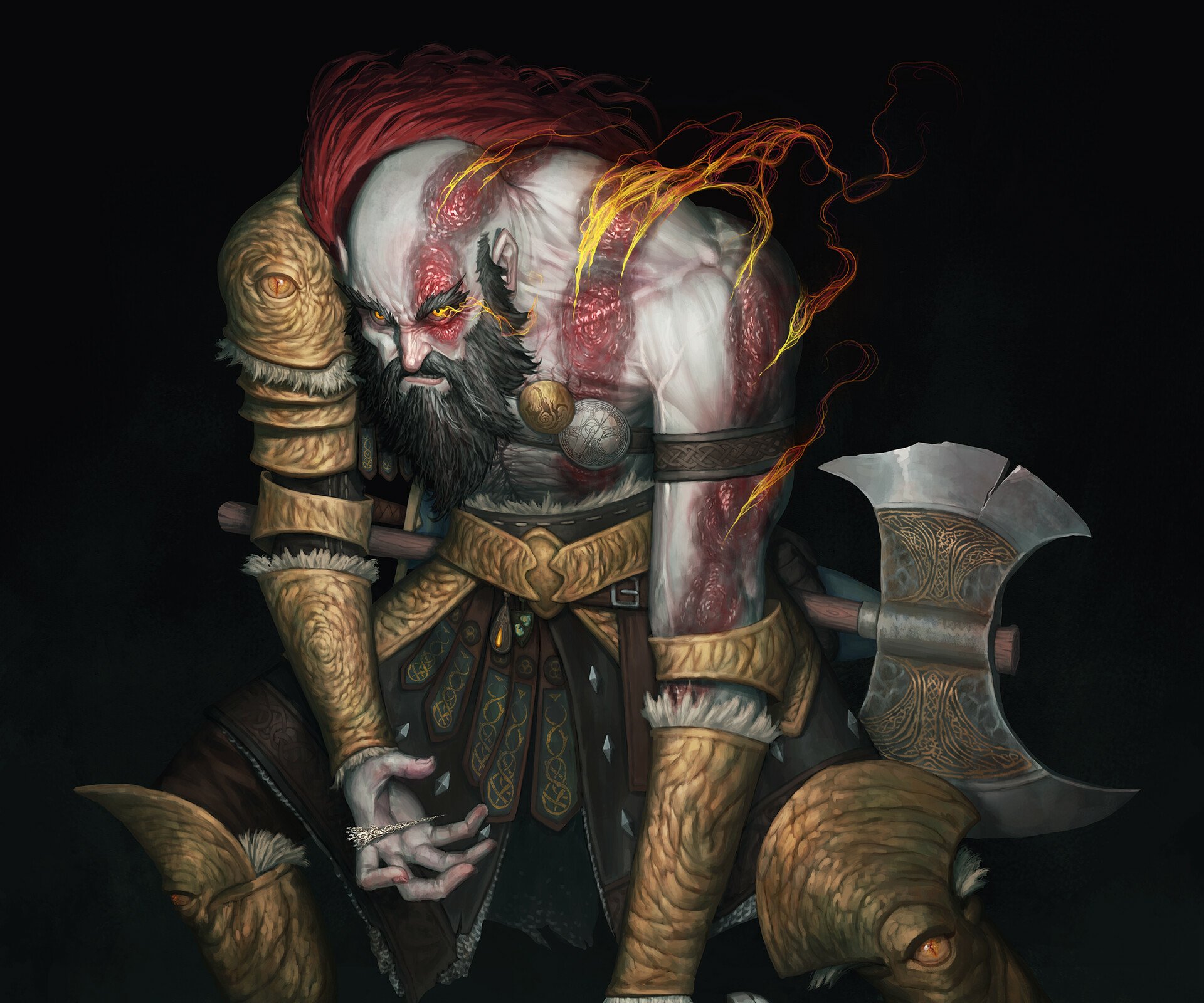 Download Kratos (God Of War) Video Game God Of War: Ragnarök HD ...