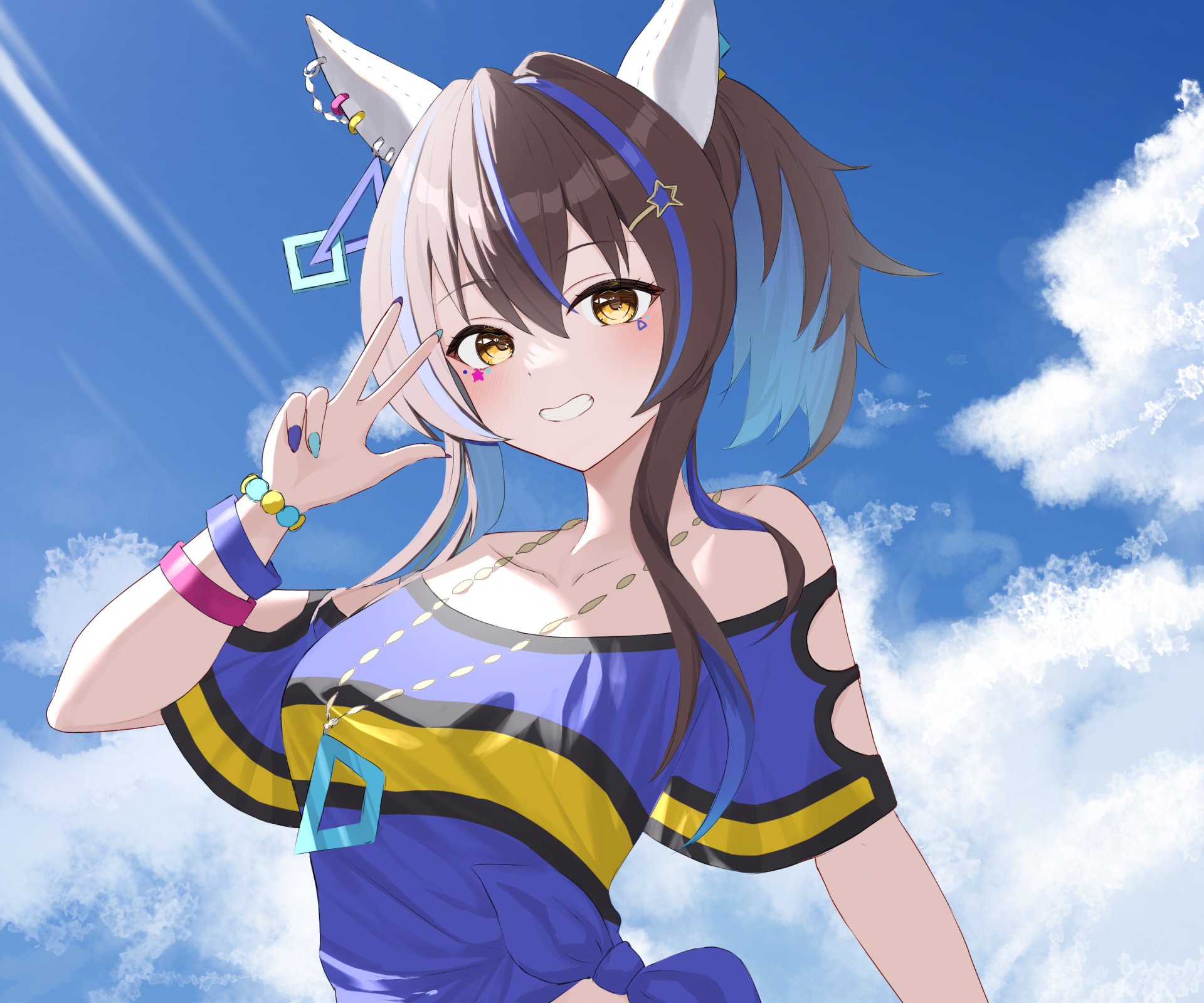 Download Daitaku Helios Anime Uma Musume: Pretty Derby HD Wallpaper