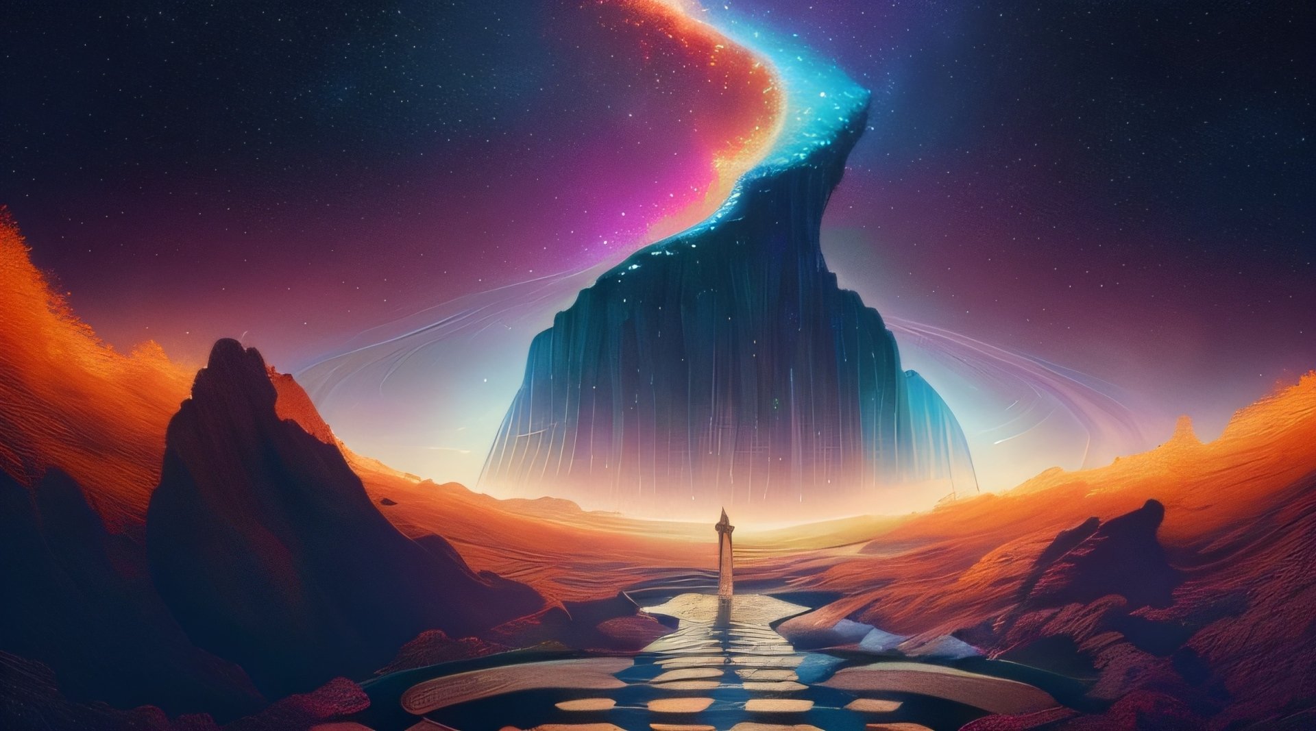 Cosmic landscape by ryuk